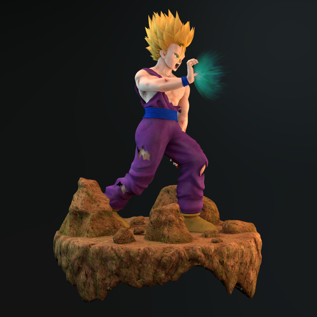 Emmett Menes - Gohan Artwork