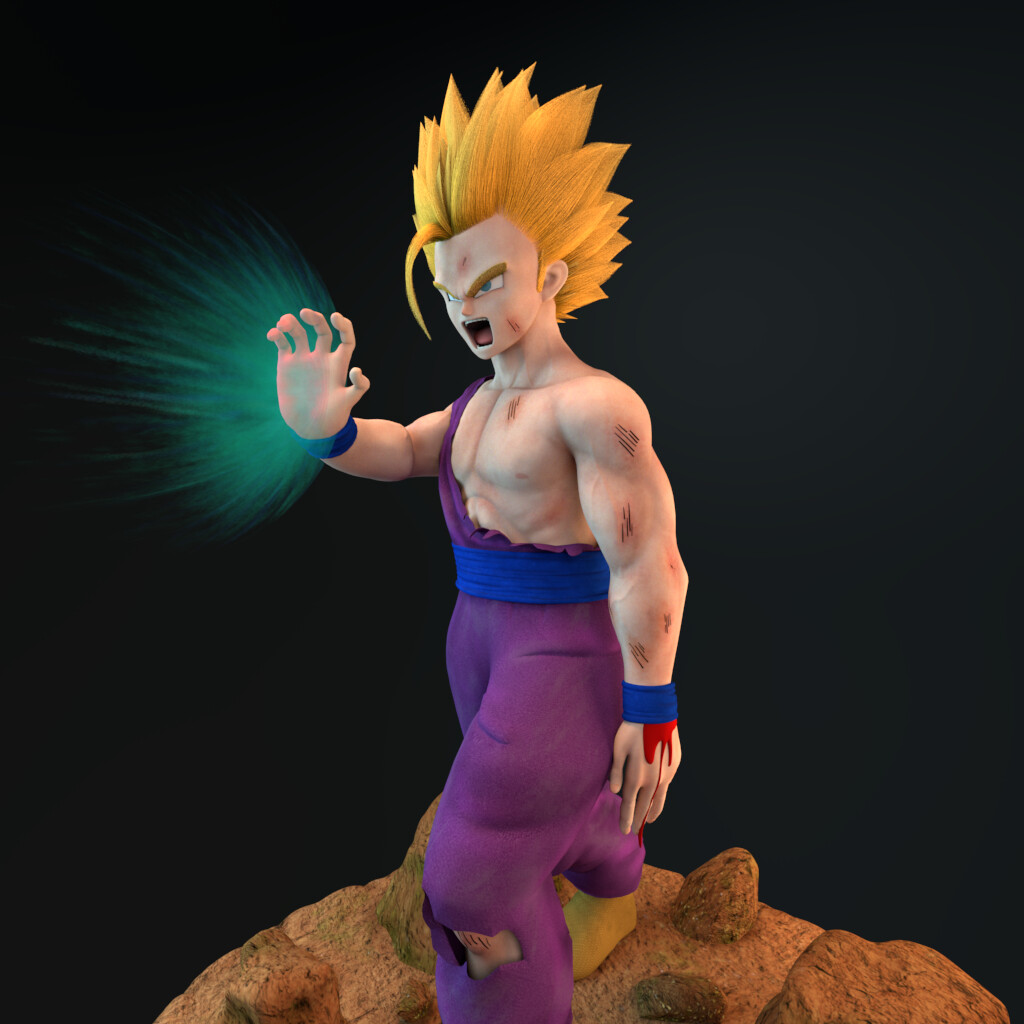 Emmett Menes - Gohan Artwork