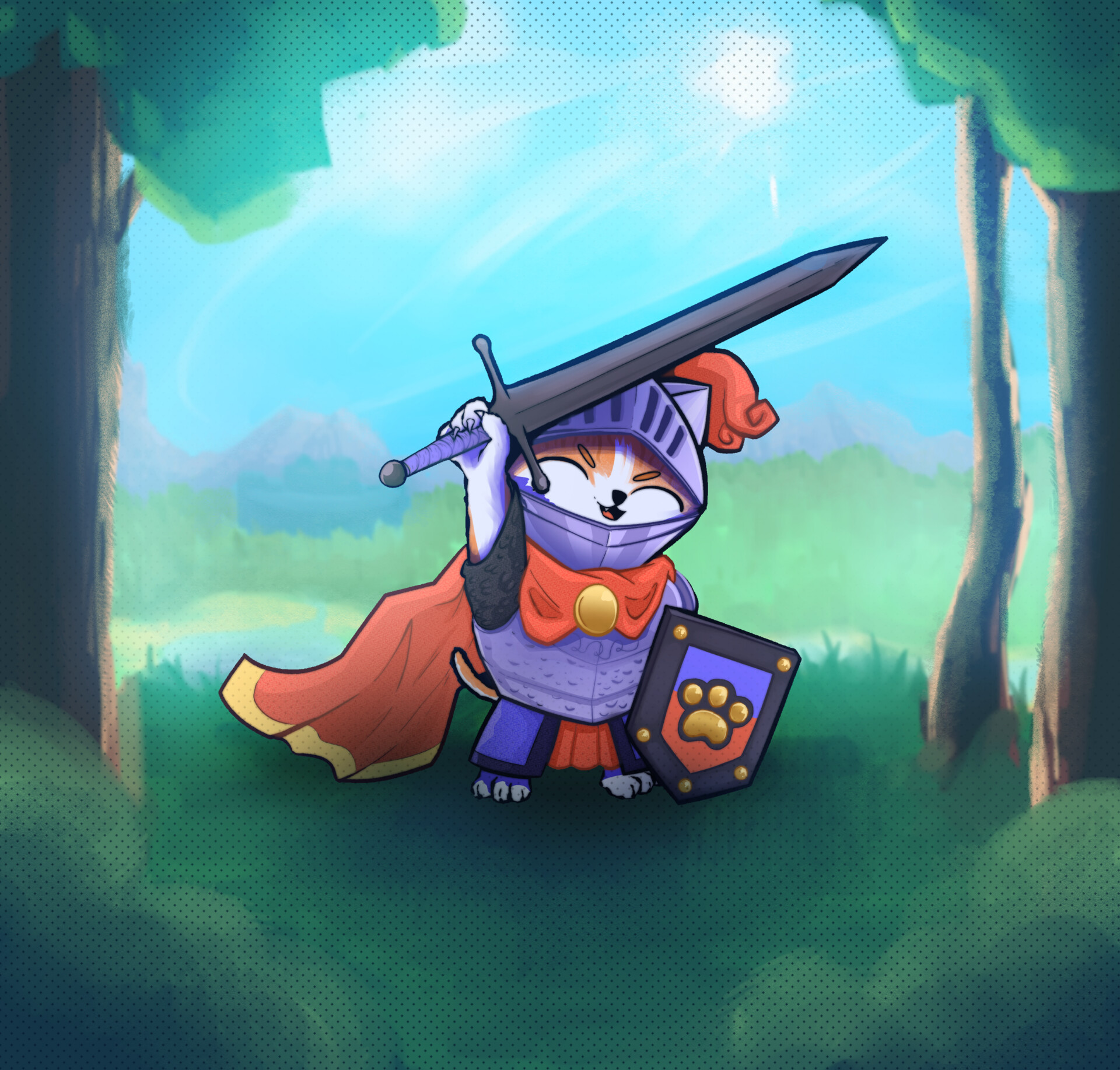 ArtStation - Custom MTG Card Soldier Token 2