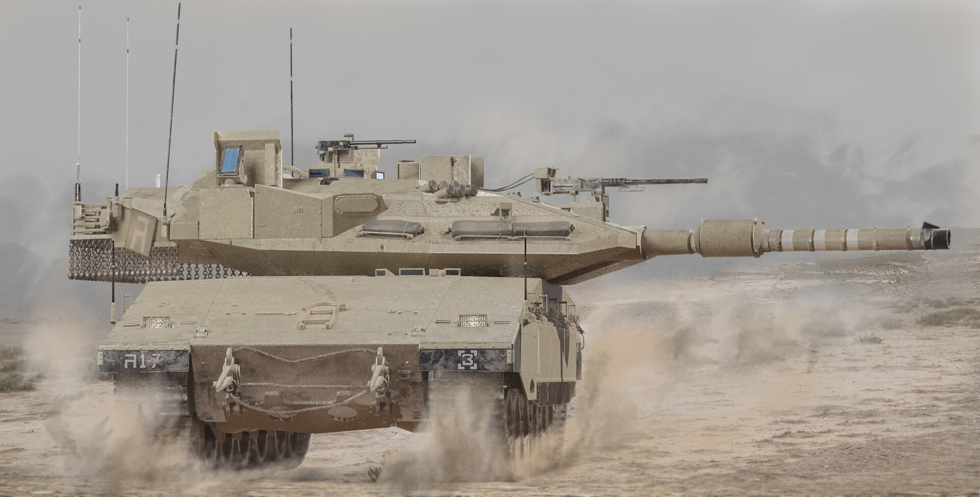 ArtStation - Merkava Mk 4M
