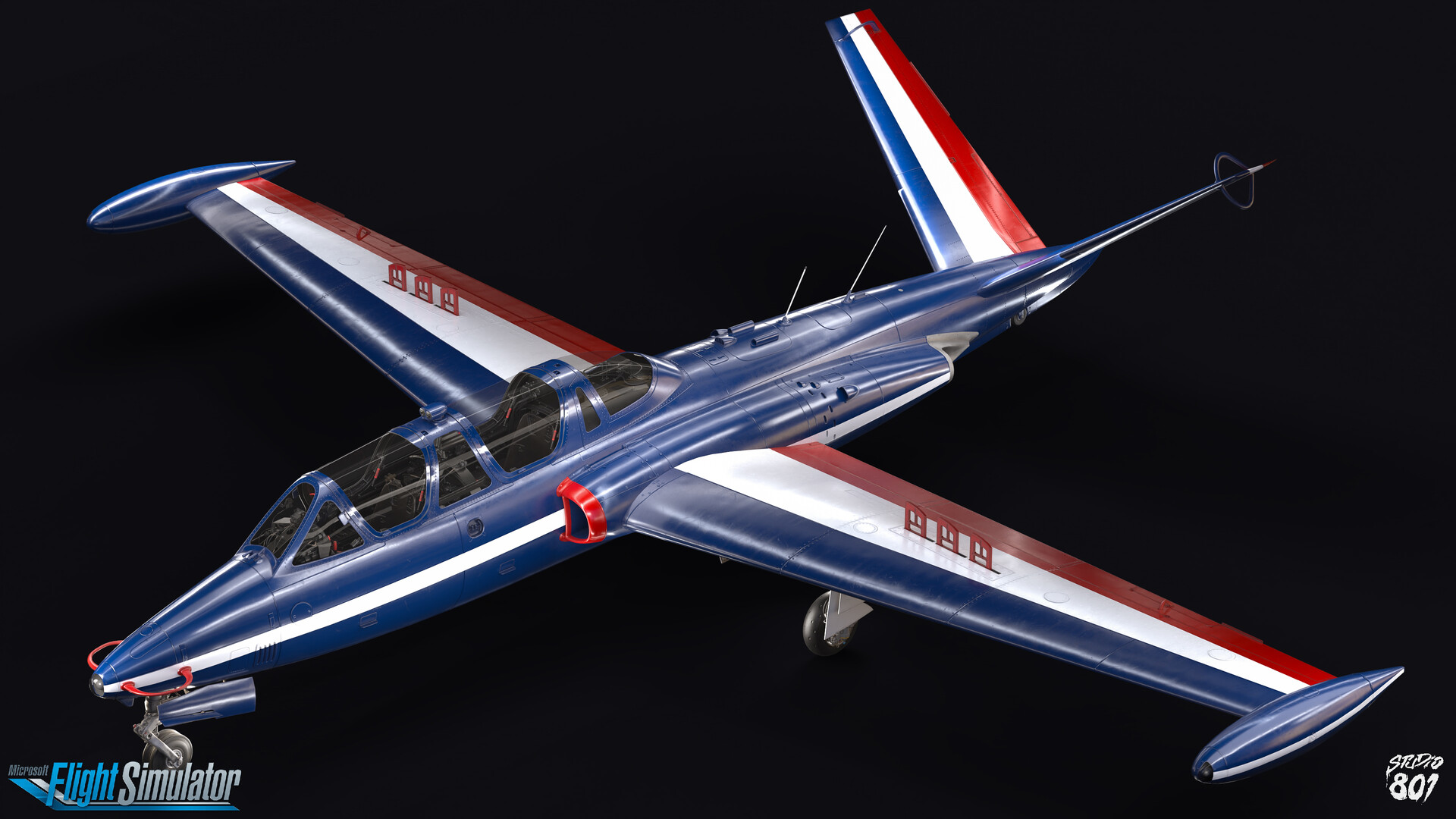 Game Development - Fouga CM.170 Magister airplane