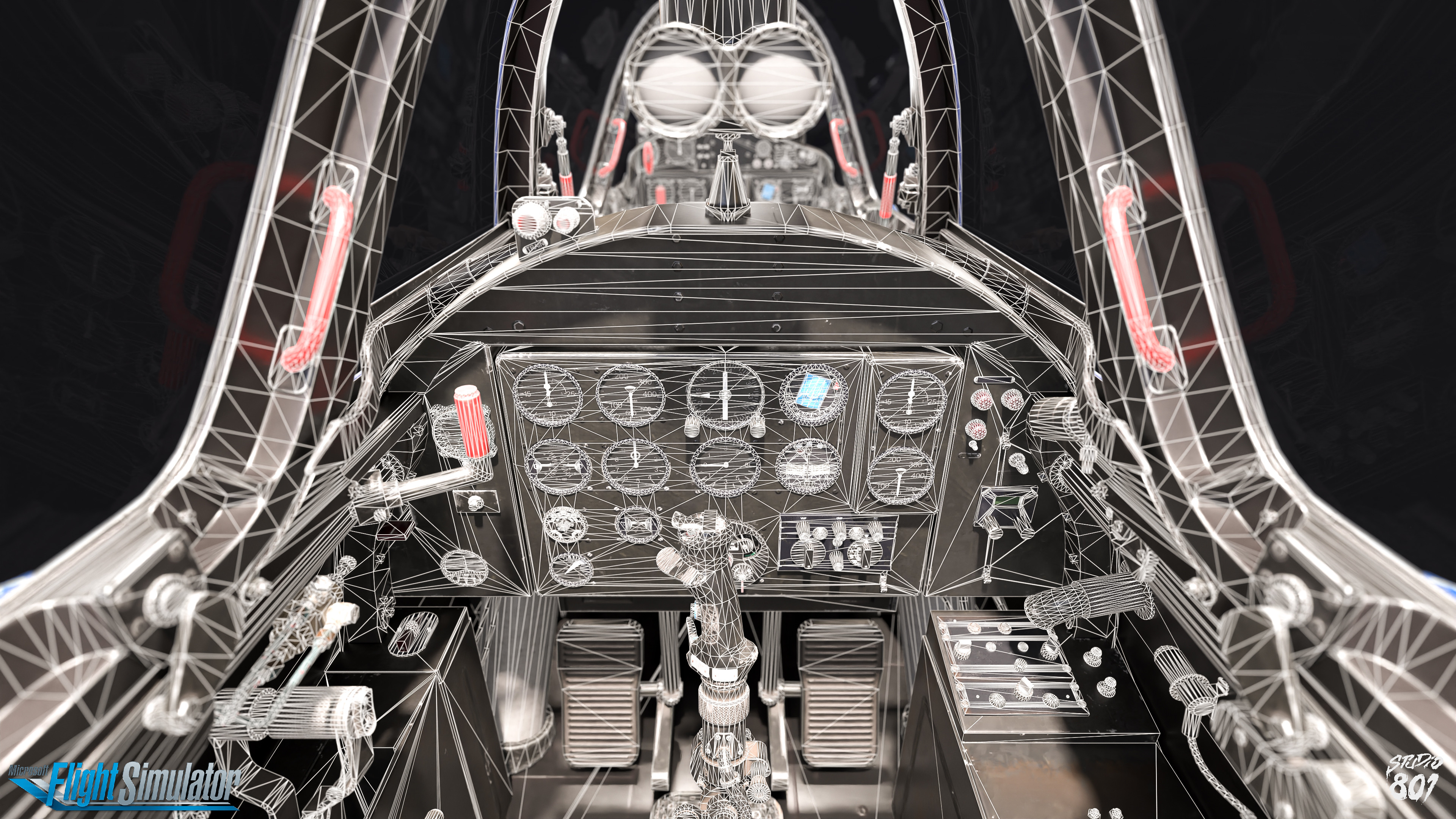 Game Development - Fouga CM.170 Magister airplane