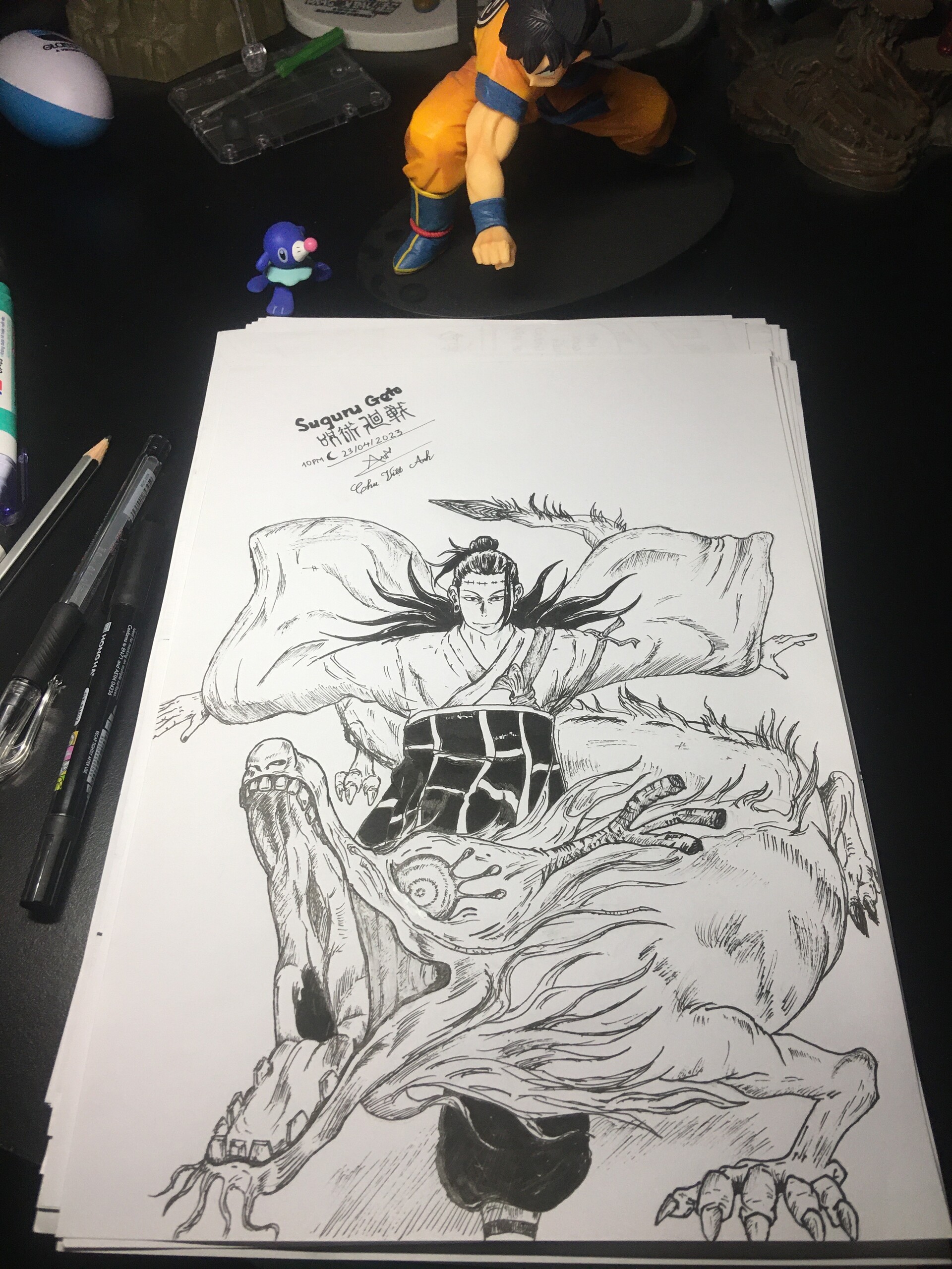 ArtStation - Suguru Geto ,my favorite character