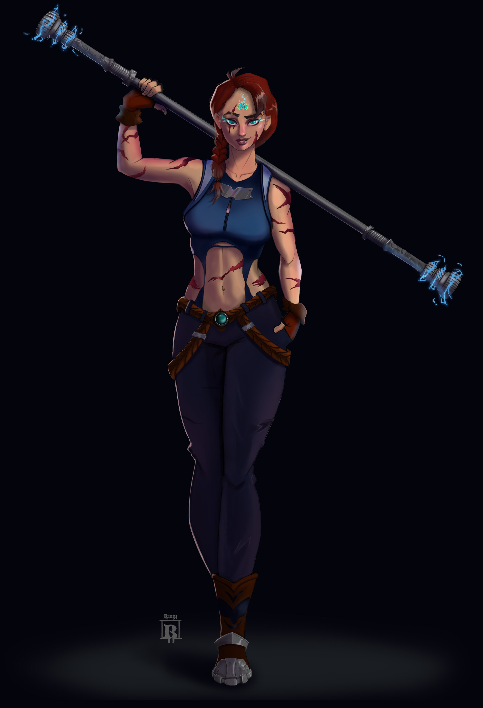 ArtStation - Fierce Fighter