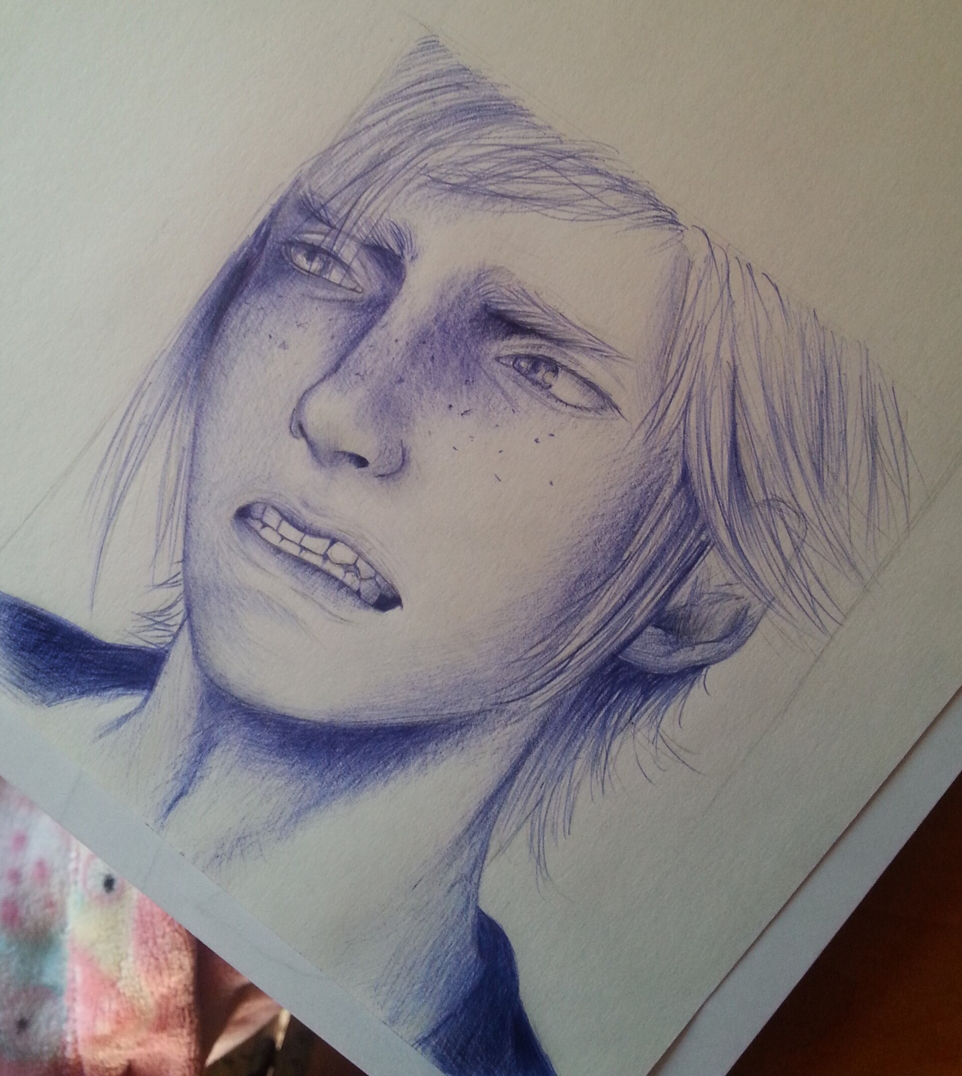 ArtStation - Ballpoint Pen Portraits