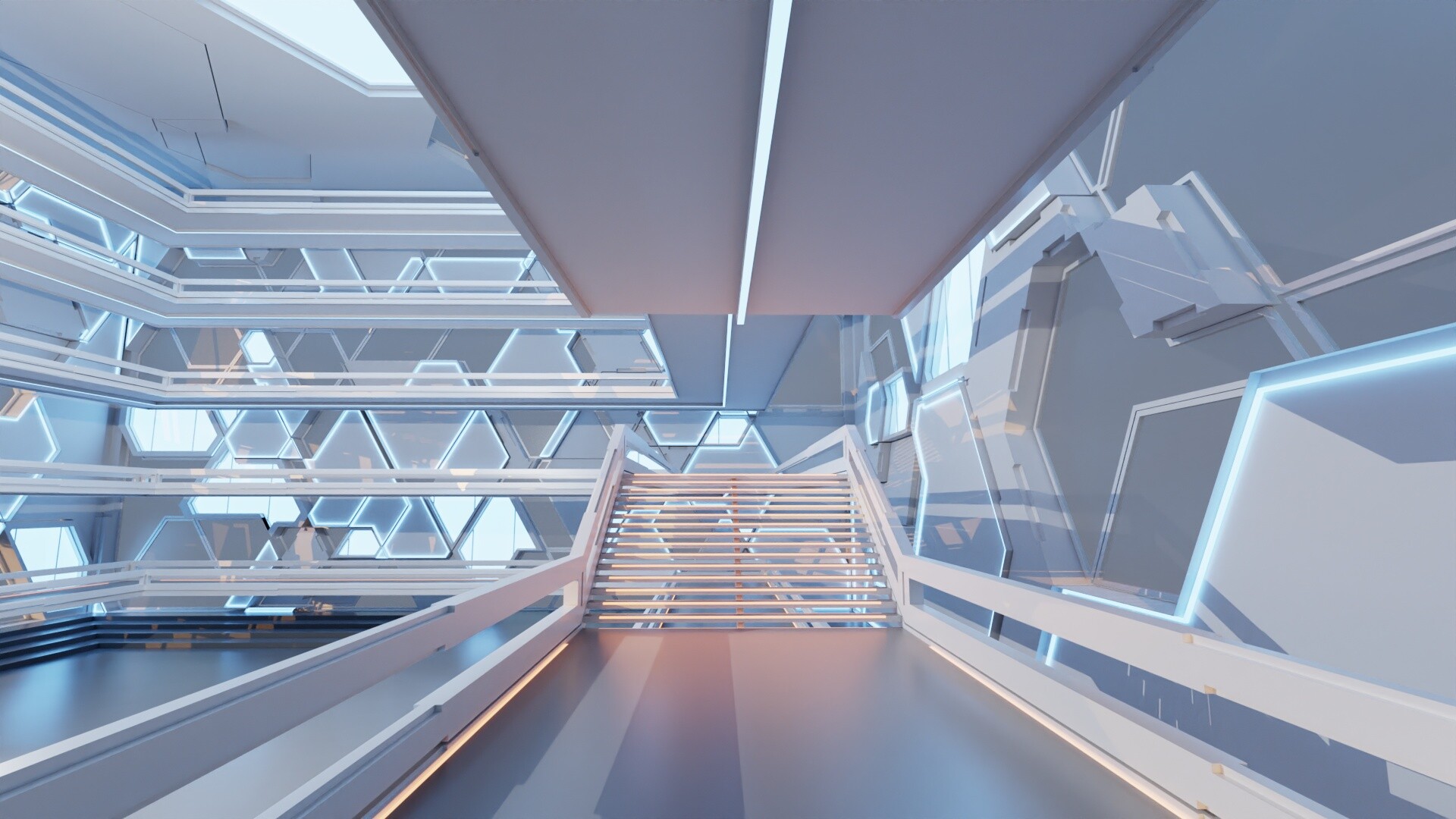 ArtStation - Futuristic Gallery Generator HDA