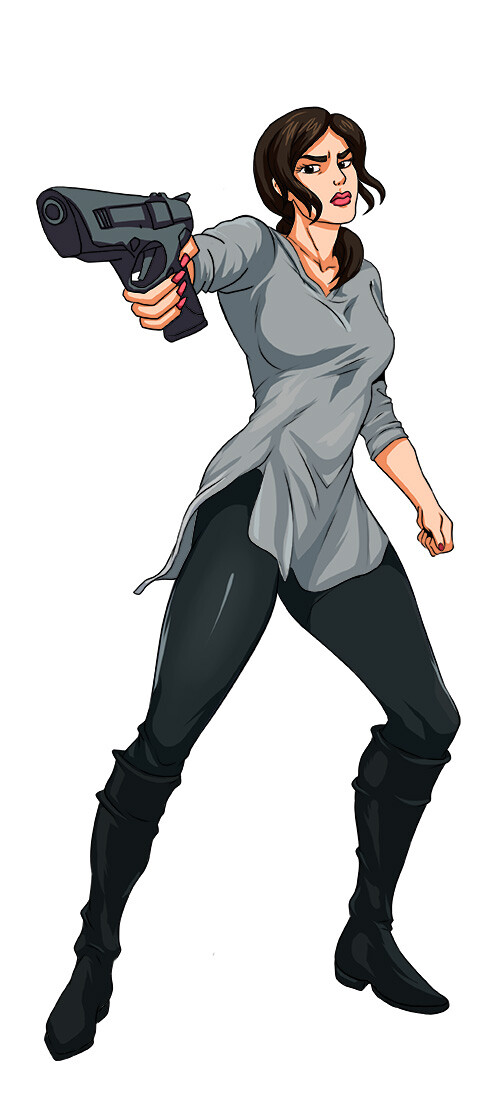 ArtStation - commission: gunpoint