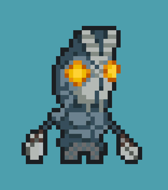 ArtStation - Alien Baltan pixel (Ultraman) Cute pattern