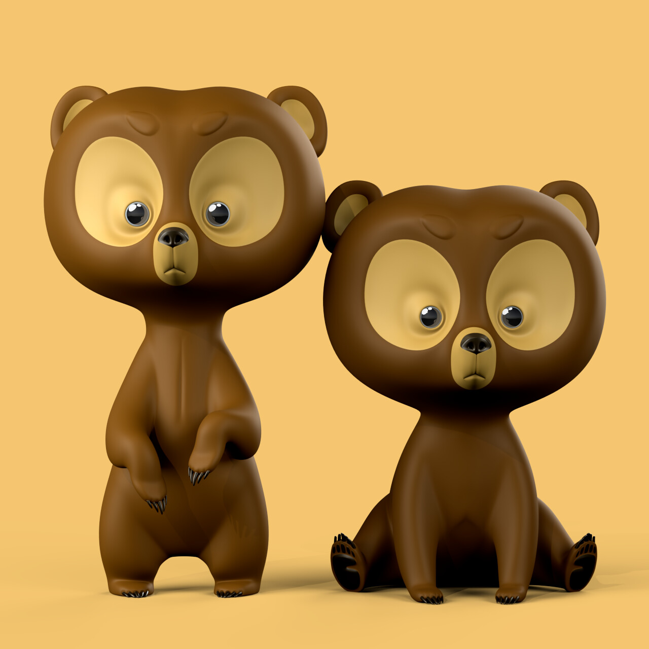 ArtStation - Bear cubs