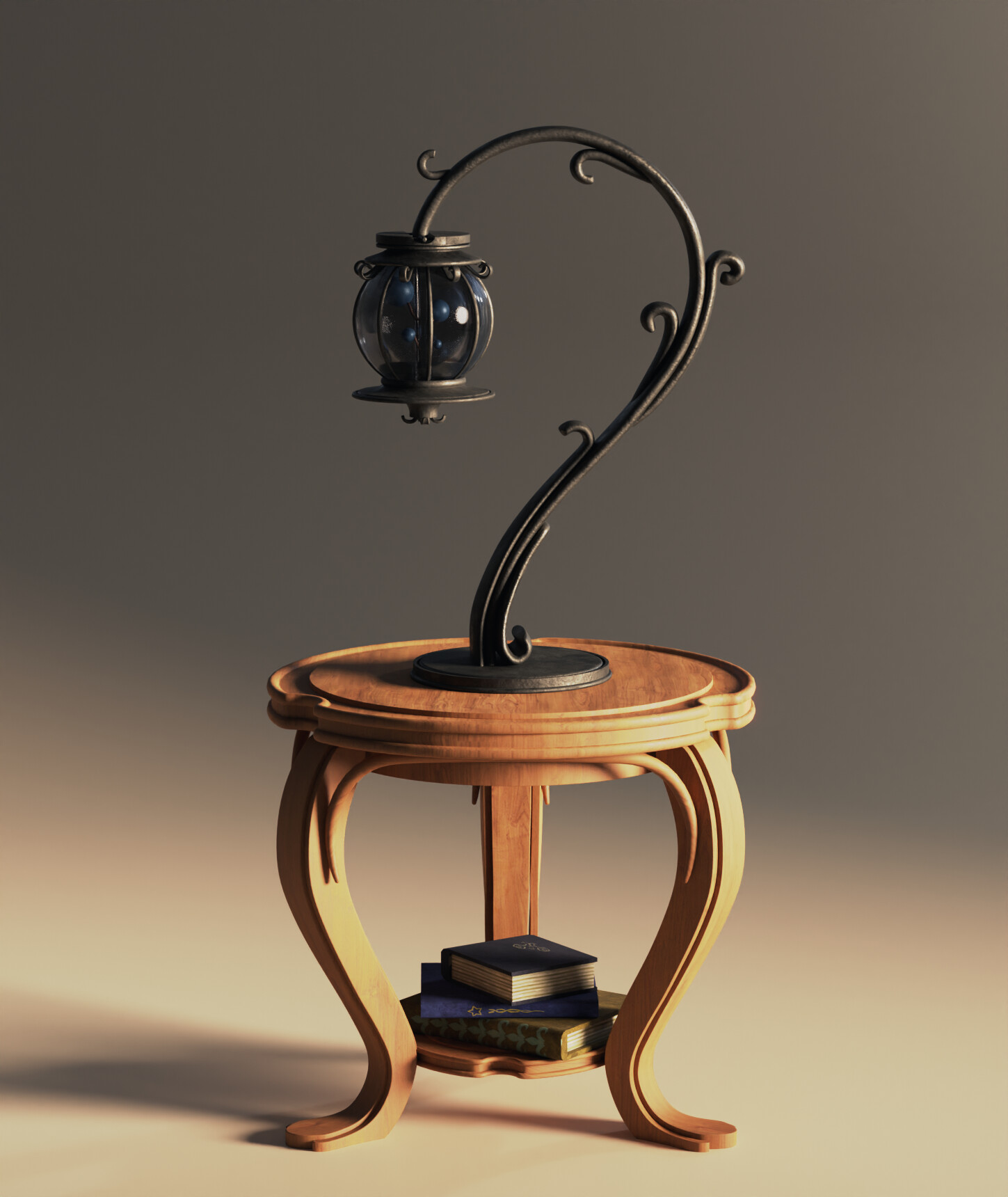 ArtStation - Lamp & Table