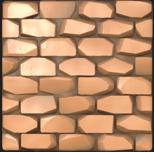 ArtStation - Stylized Bricks