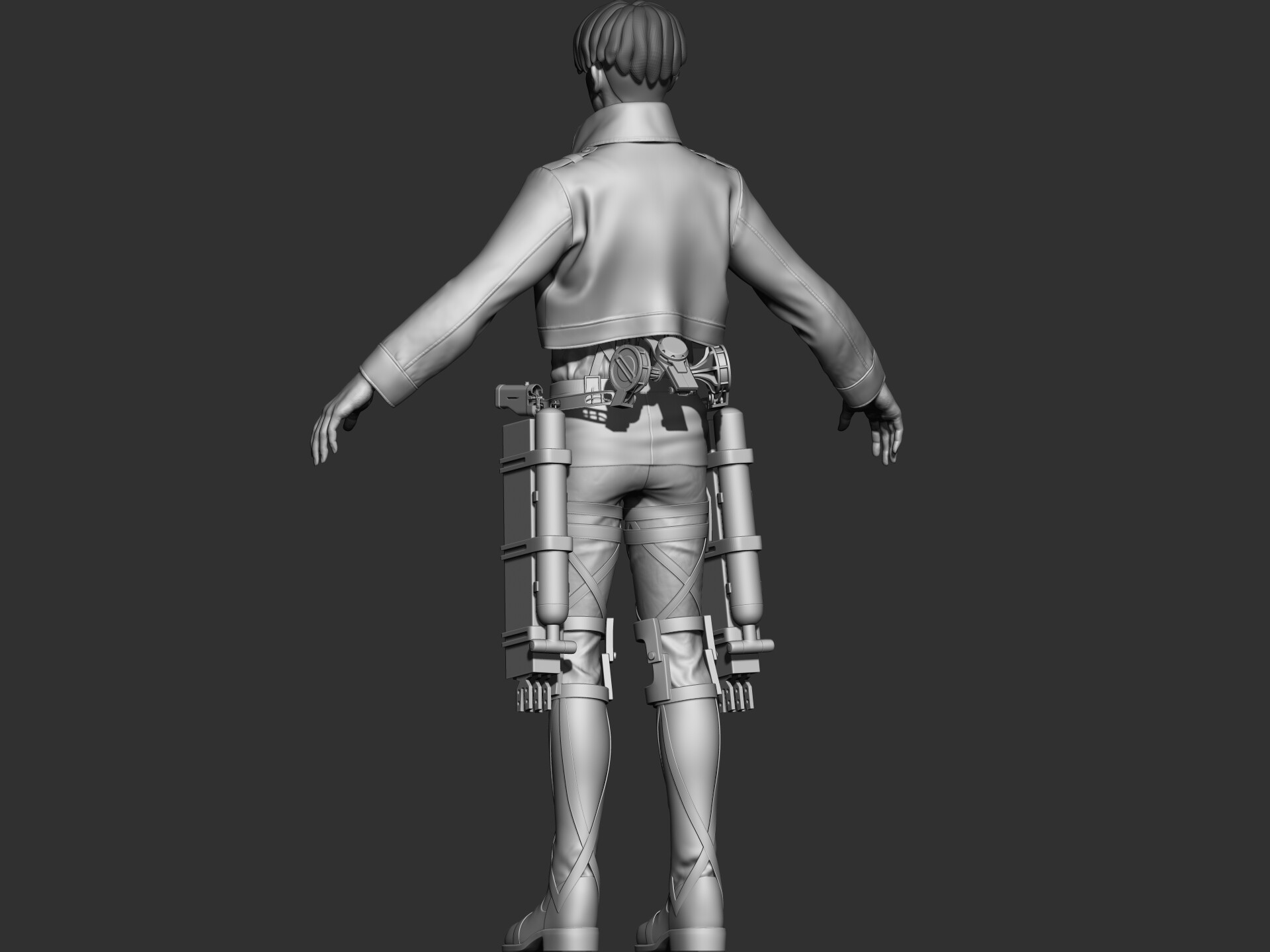 Khaled Ibrahim - Levi Ackerman (Realistic Fan Art)