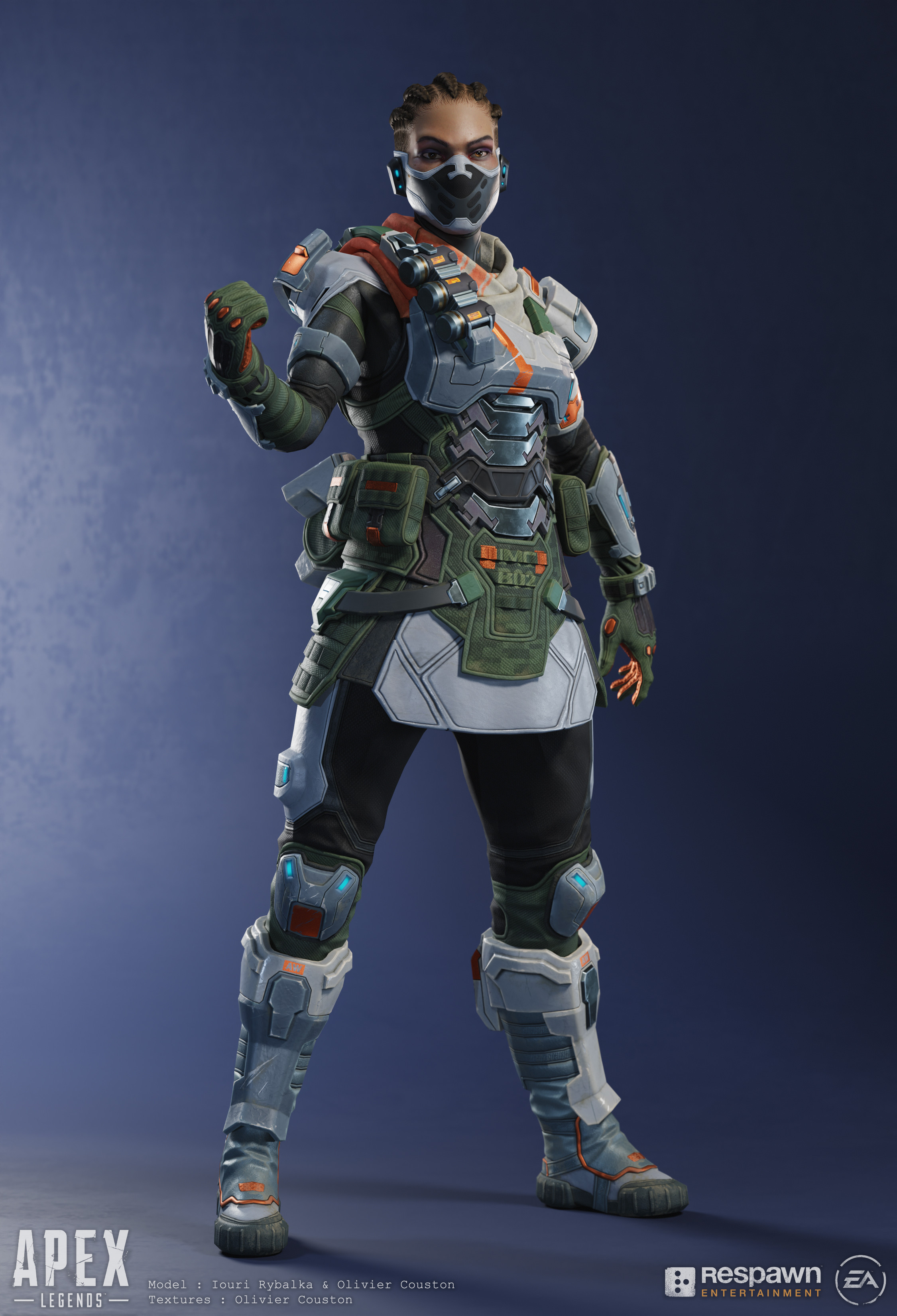 Olivier Couston - 3D Character Artist - Apex Legends - Apex Commander ...