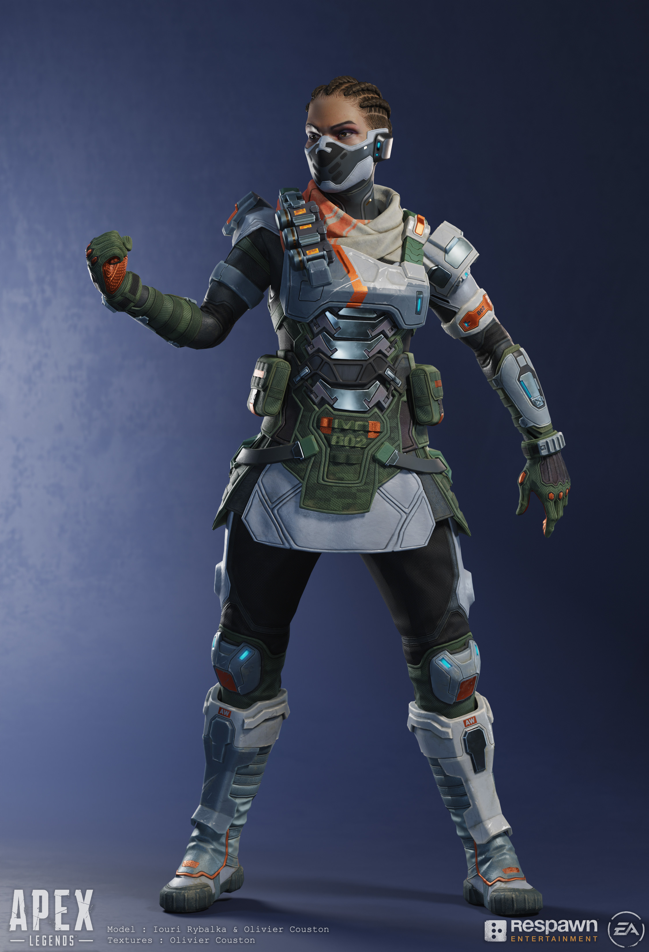 Olivier Couston - 3D Character Artist - Apex Legends - Apex Commander ...