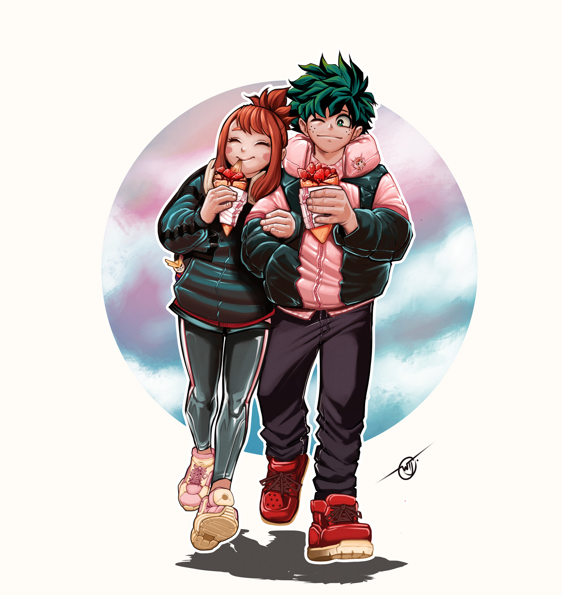 ArtStation - Uraraka E Deku