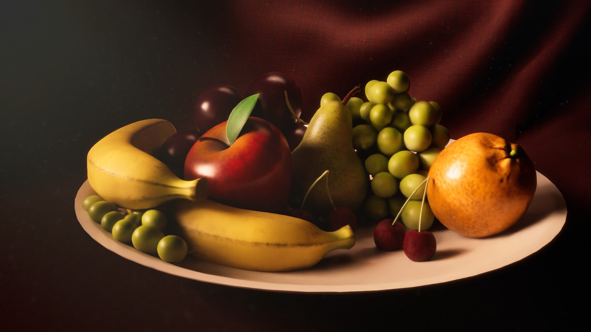 ArtStation - Fruit bowl