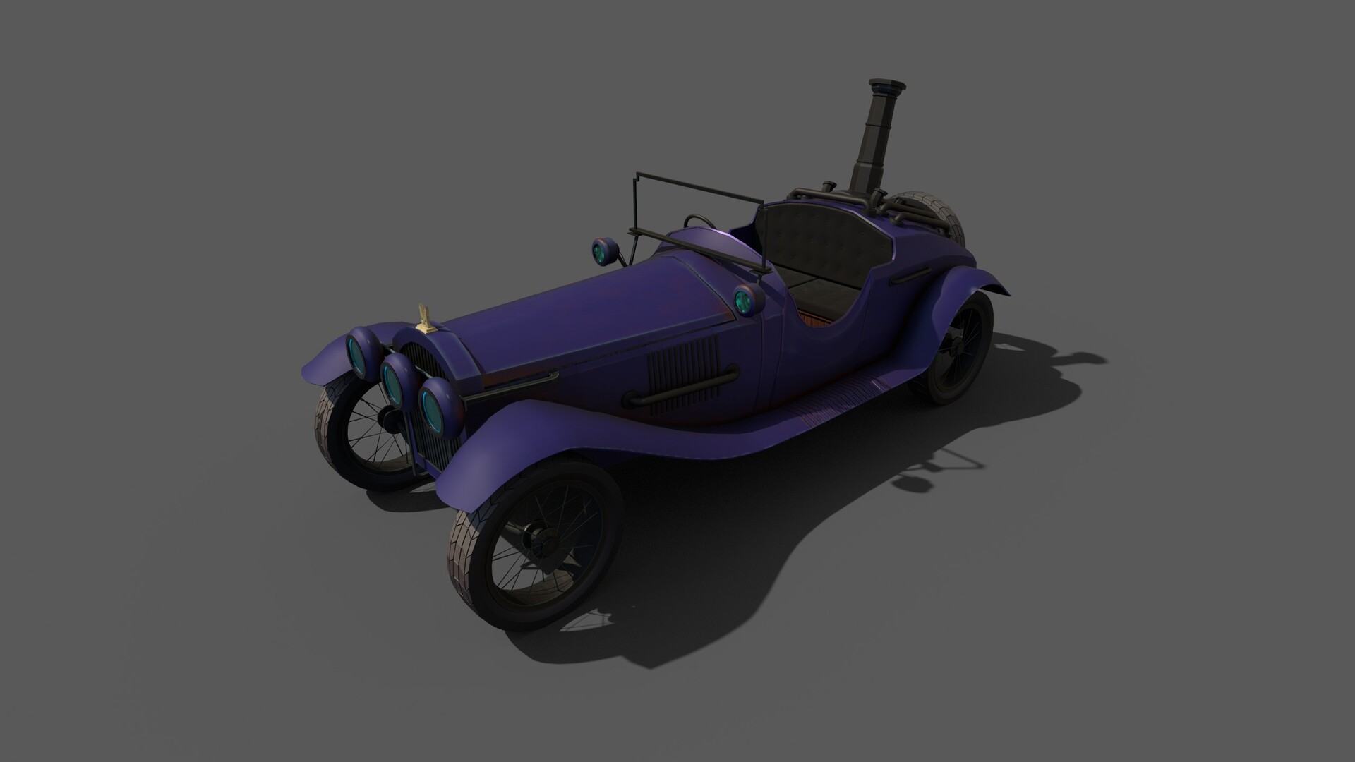 ArtStation - Steampunk Car