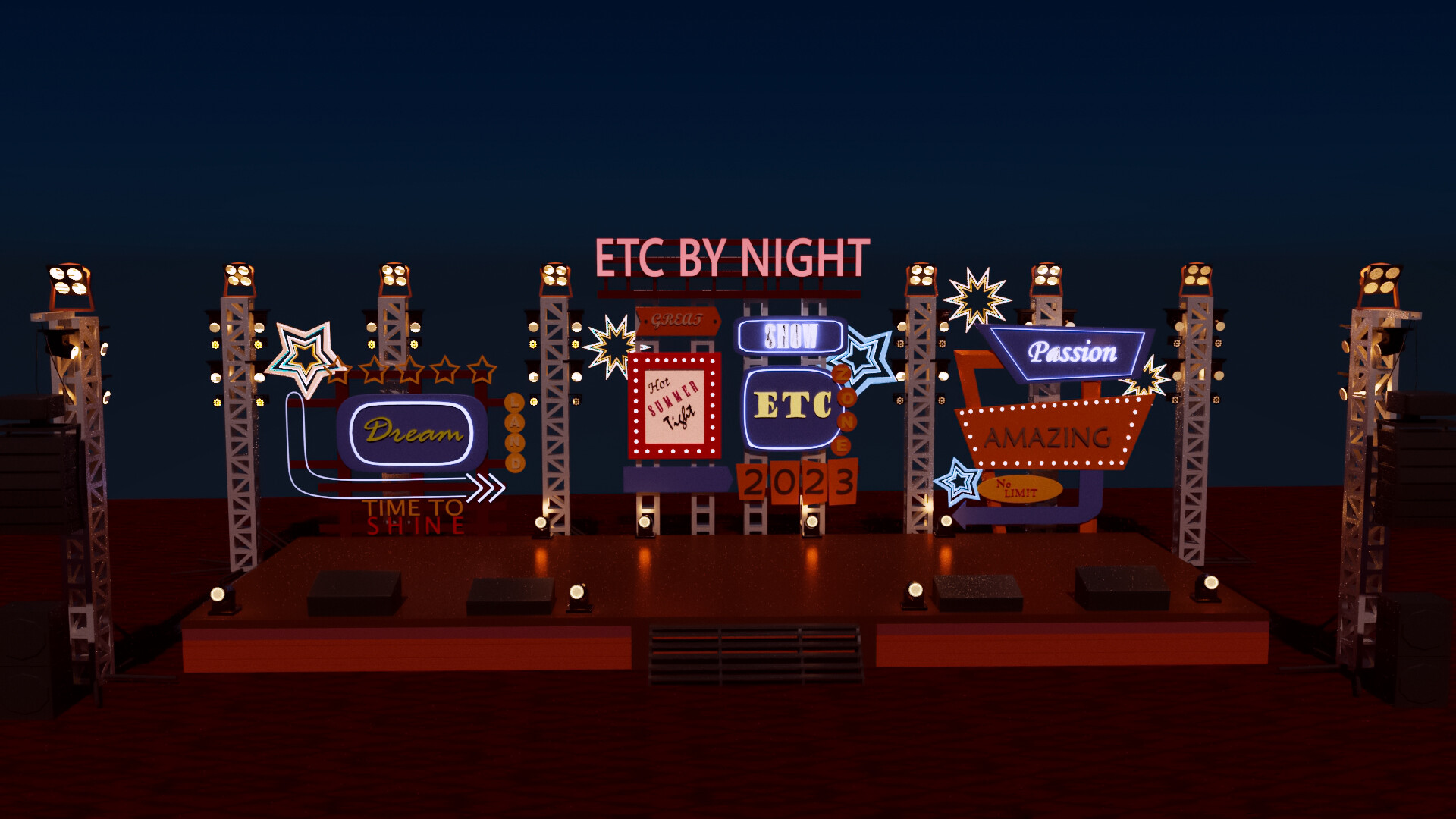 ArtStation - Stage Modelling