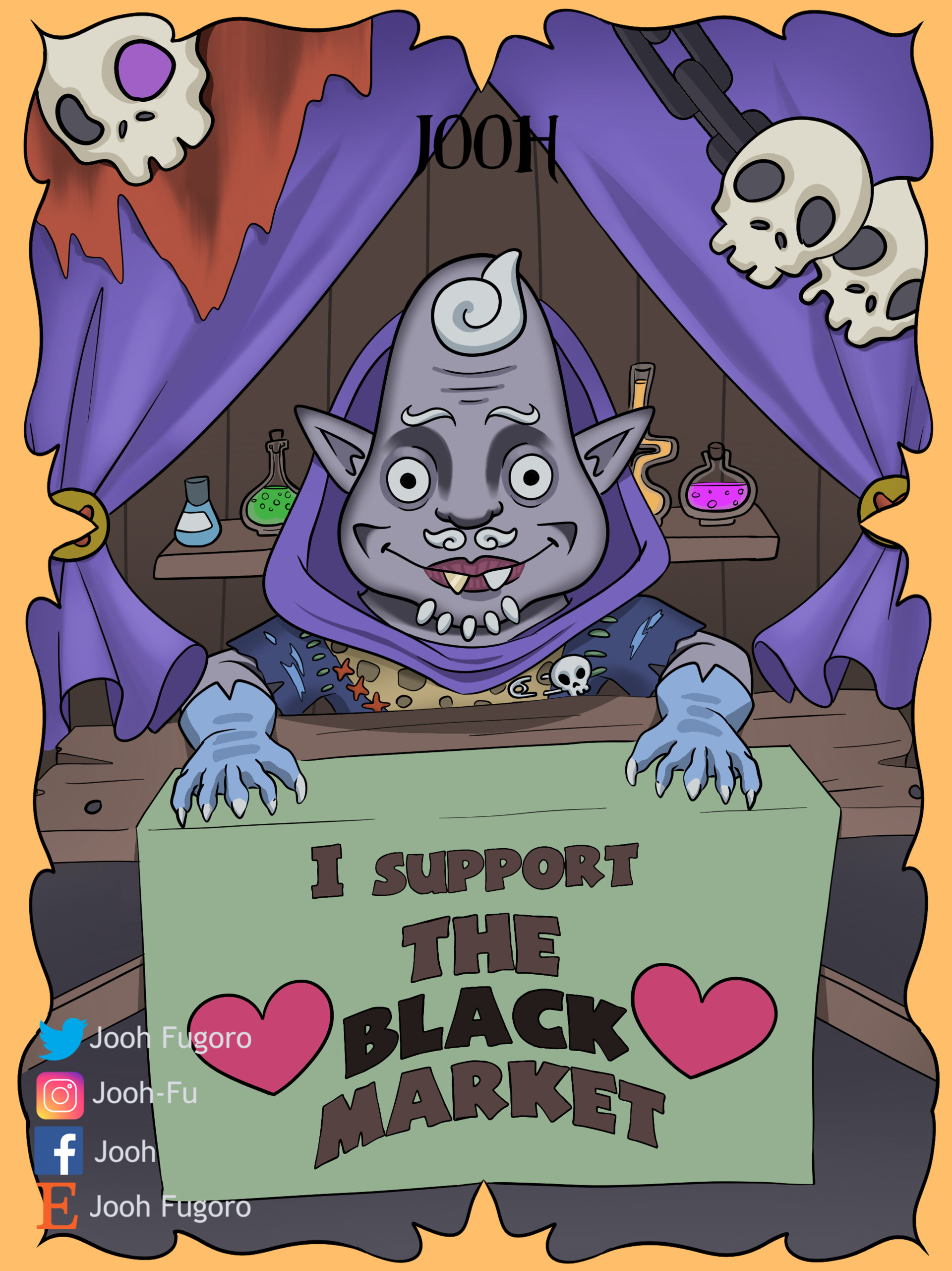 ArtStation - The monster shop