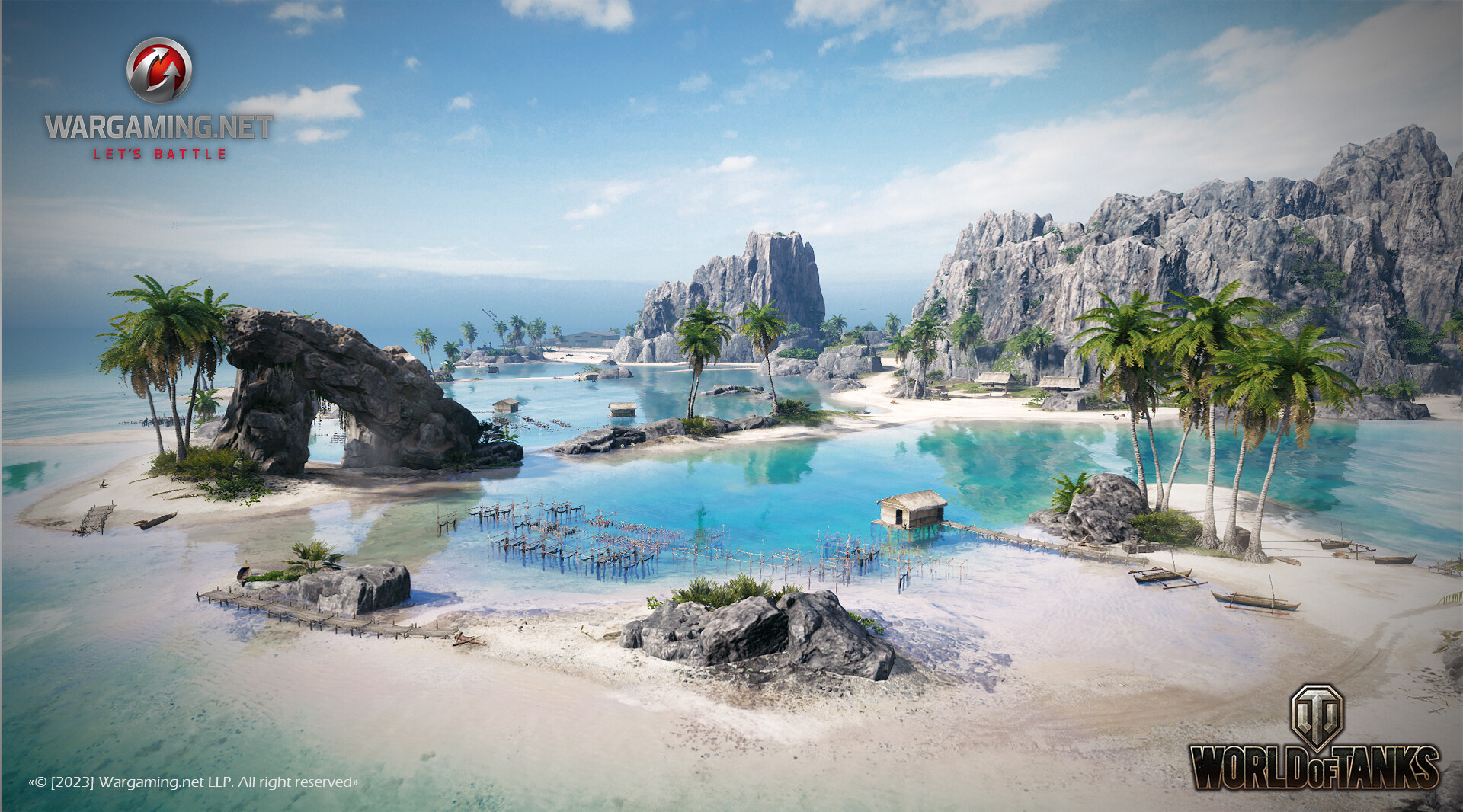 Nataliia Lutsiuk - OYSTER BAY MAP FOR WORLD OF TANKS PC