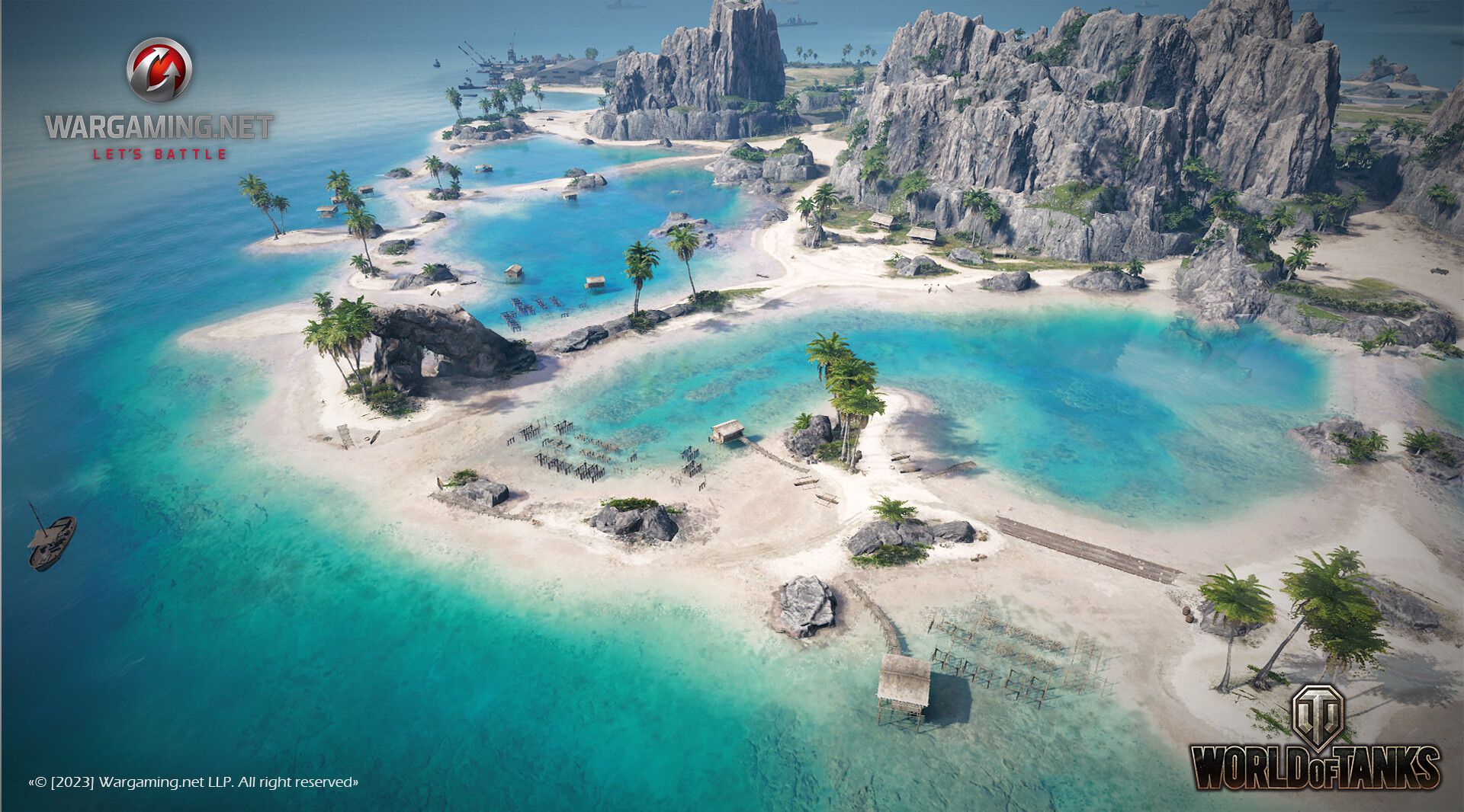 Nataliia Lutsiuk - OYSTER BAY MAP FOR WORLD OF TANKS PC