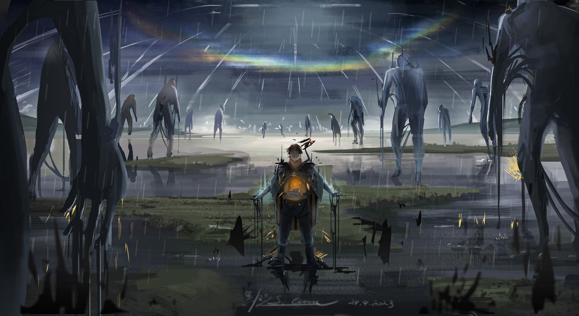 ArtStation - Dawn & Perish (Basic on Death Stranding)