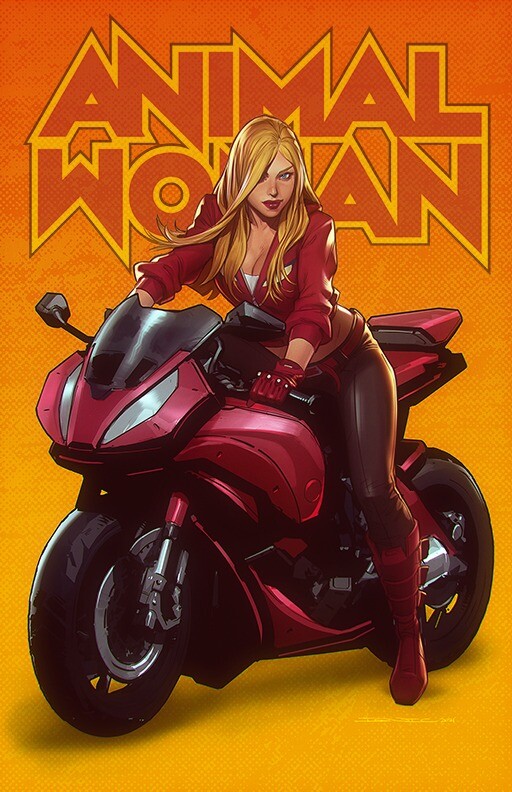 ArtStation - Animal Woman (Comic Cover)