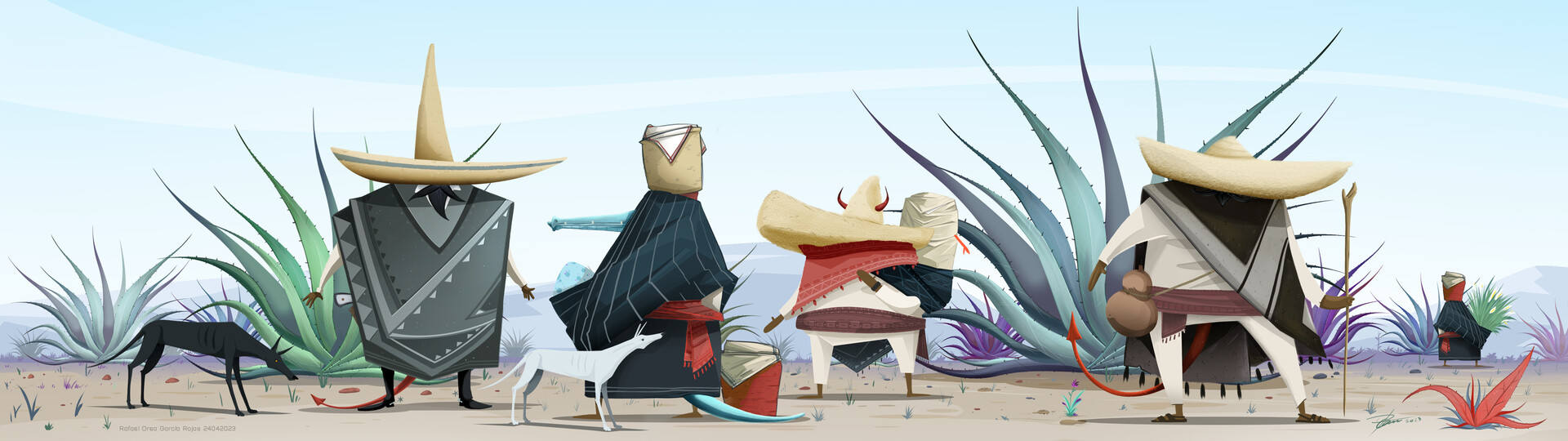 ArtStation - BRUJAS Y CHAMUCOS