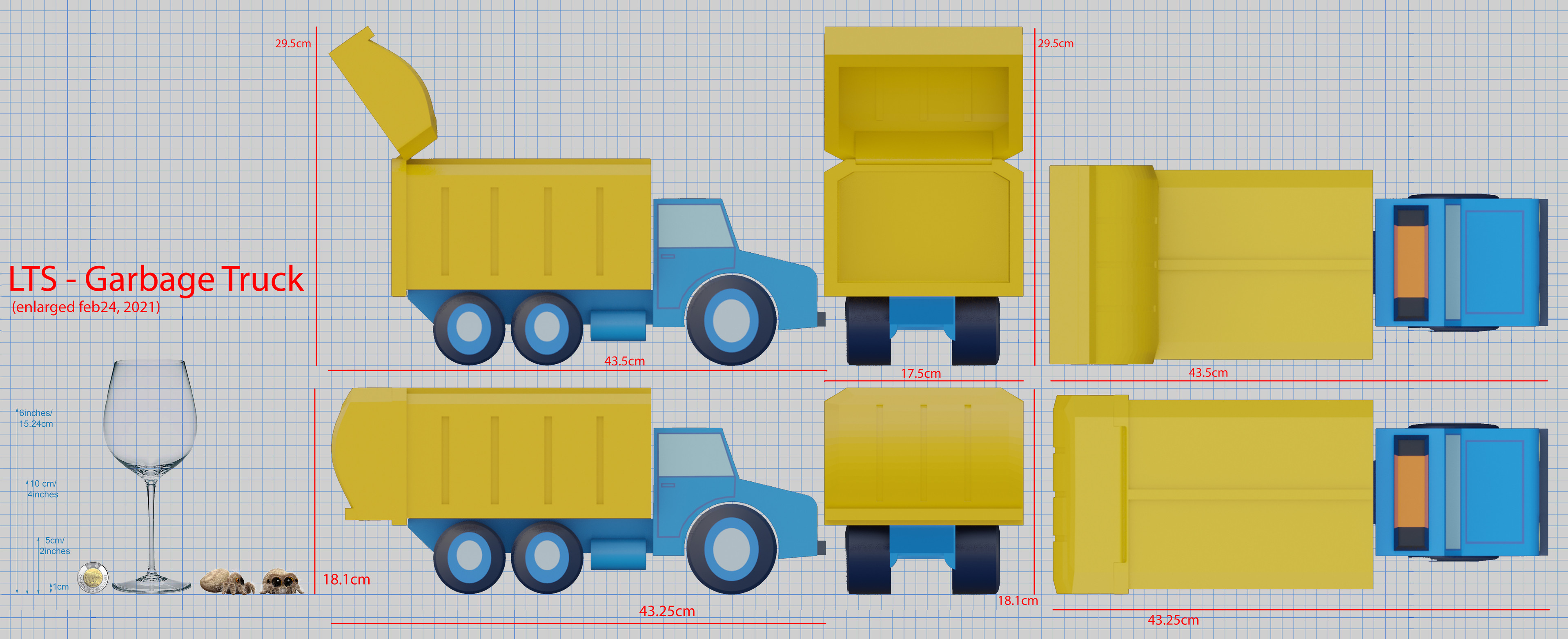 Colin Searle - Lucas the Spider - Findley Dumptruck Interior and Design