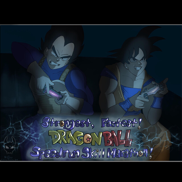 ArtStation - Goku VS Vegeta