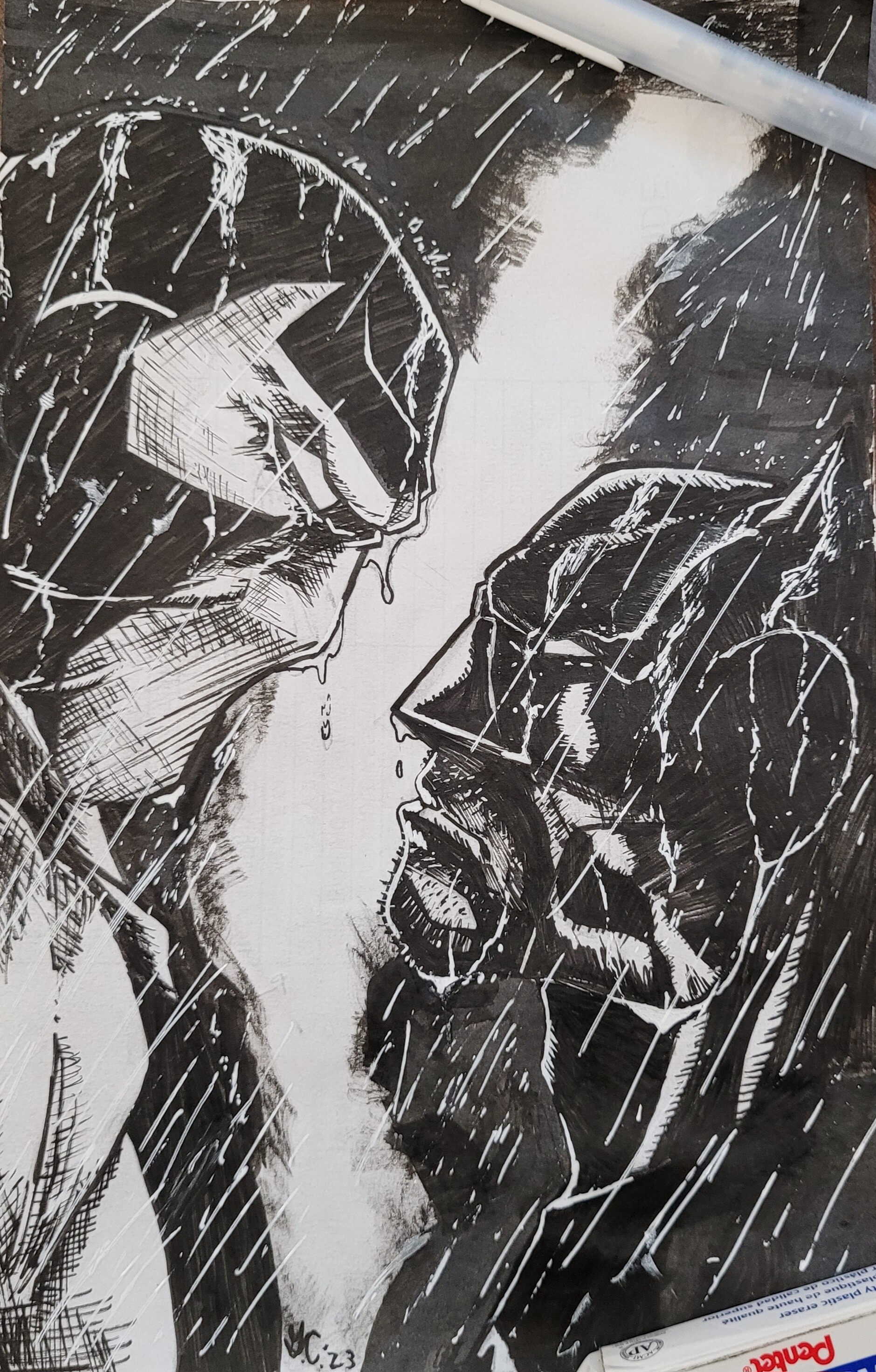 ArtStation - Bane VS Batman