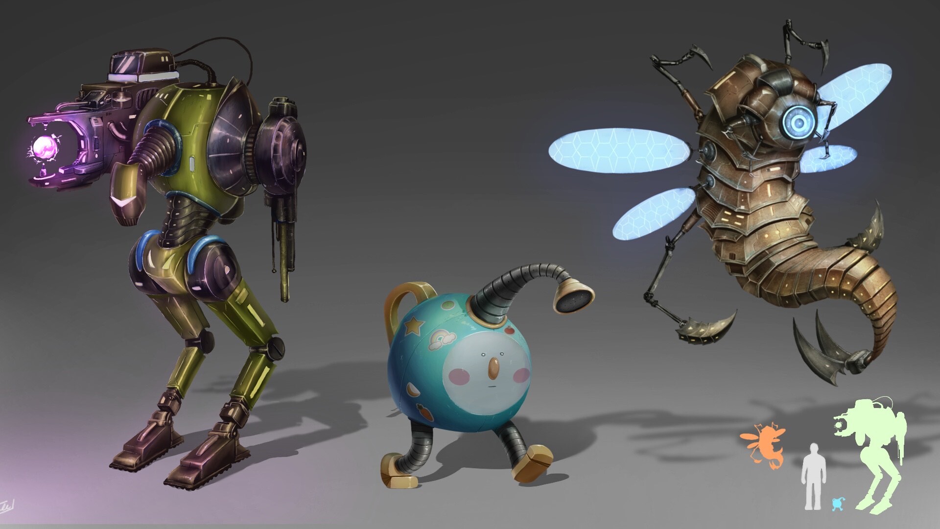 ArtStation - Robot Designs