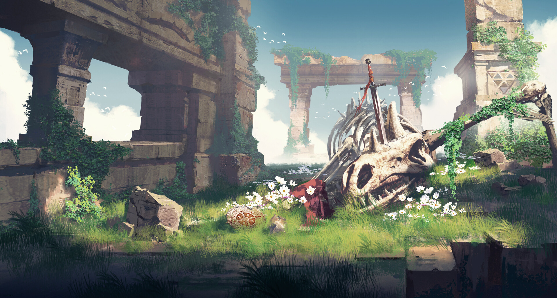 ArtStation - Dragon Tomb