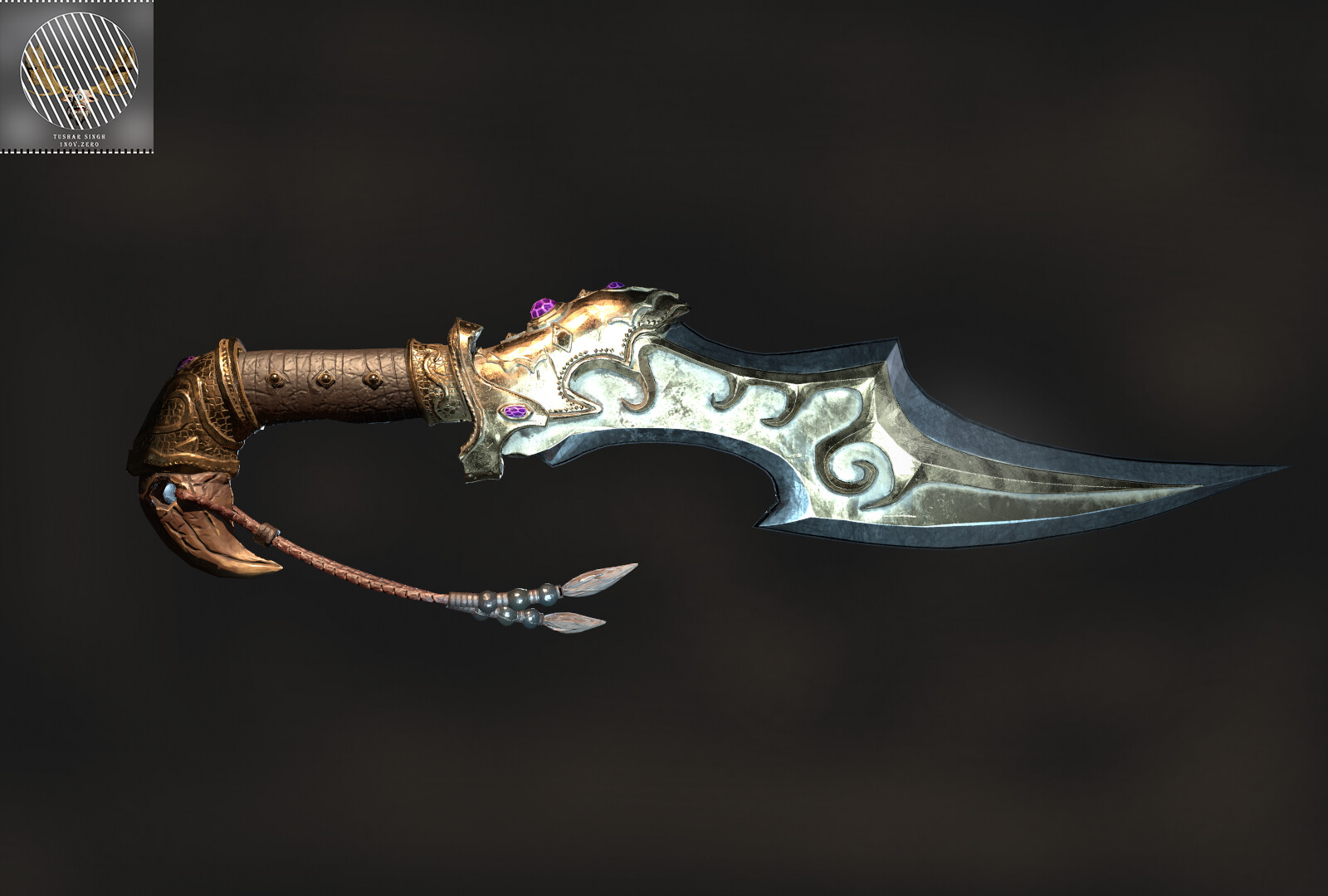 ArtStation - Fantasy knife