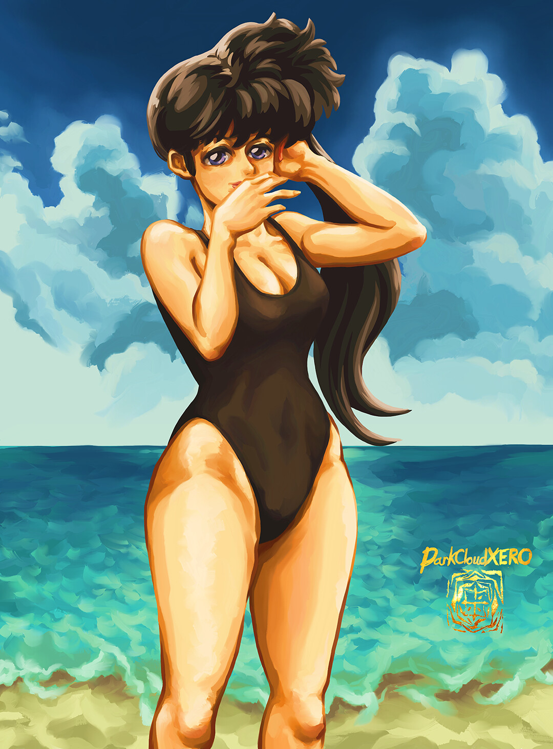 ArtStation - Kodachi Kuno Swimsuit V2