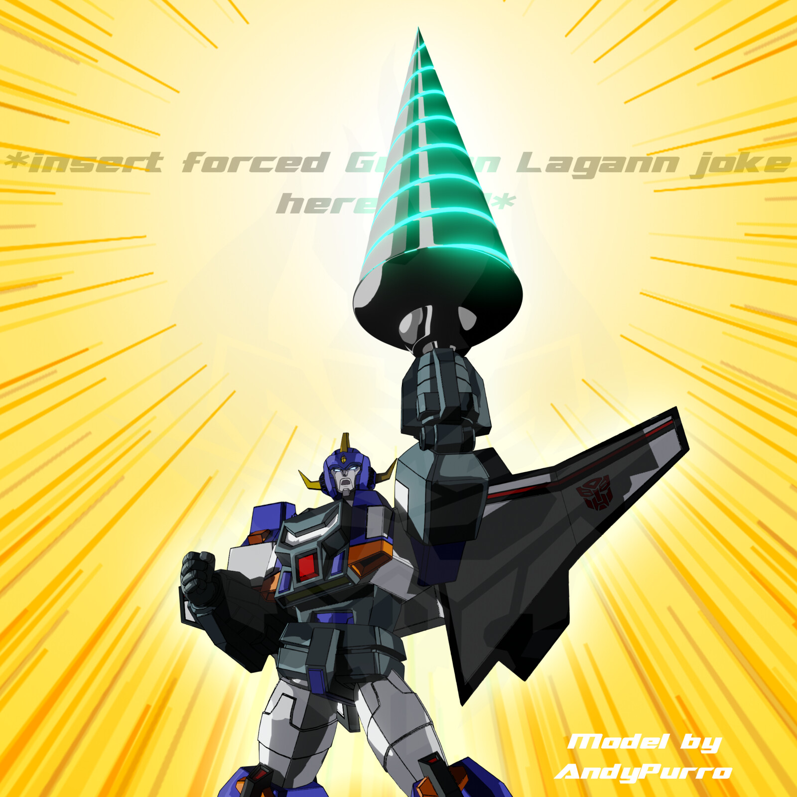 Andrew Au - Transformers Zone: Dai Atlas Model (WIP)