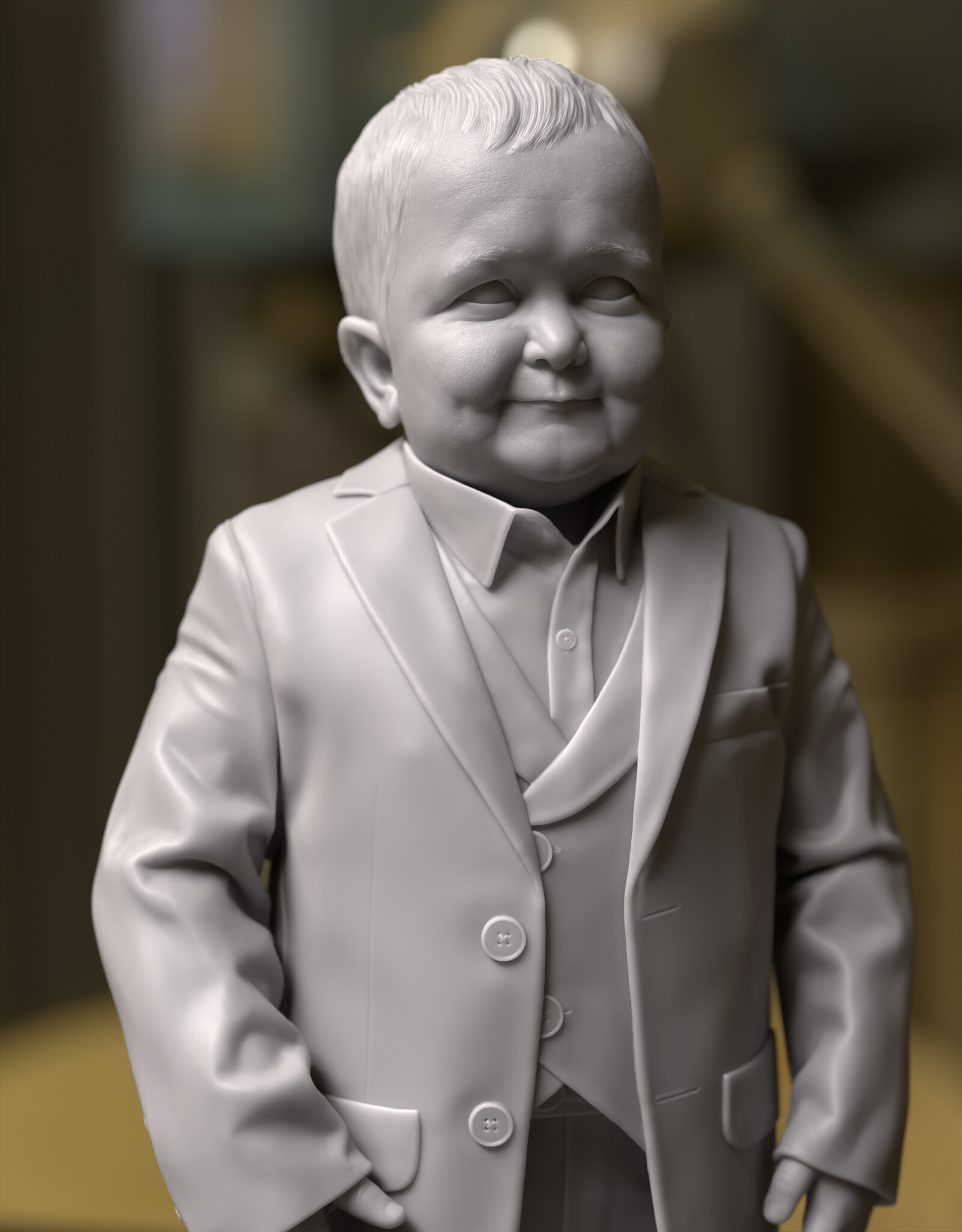 ArtStation - Hasbulla 3D Print ready