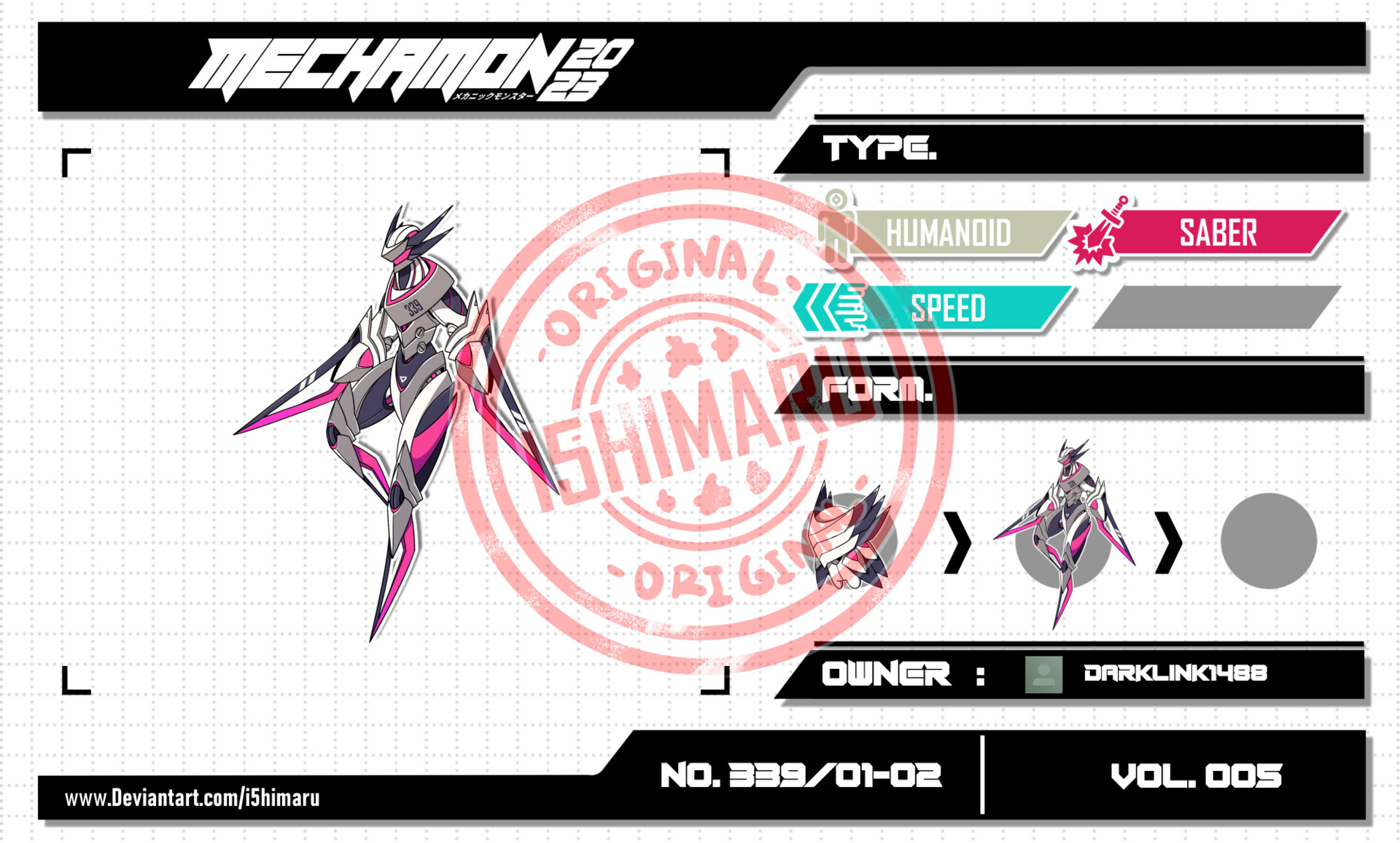 ArtStation - Mechamon NO.339/01-02 | VOL.005