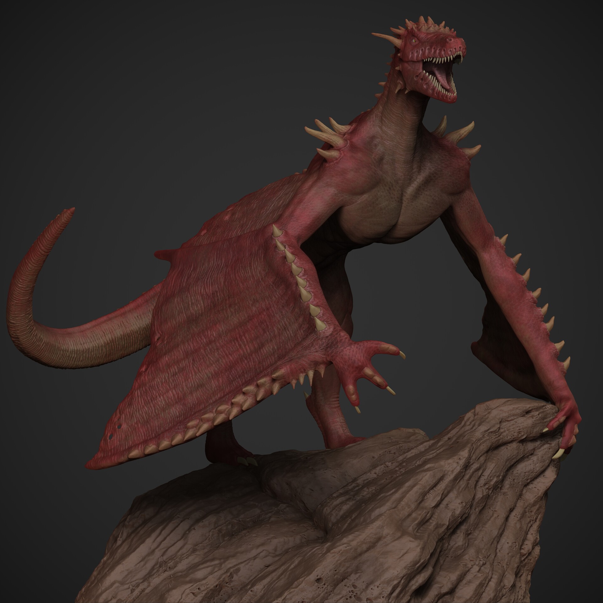 ArtStation - wervyn dragon sketch