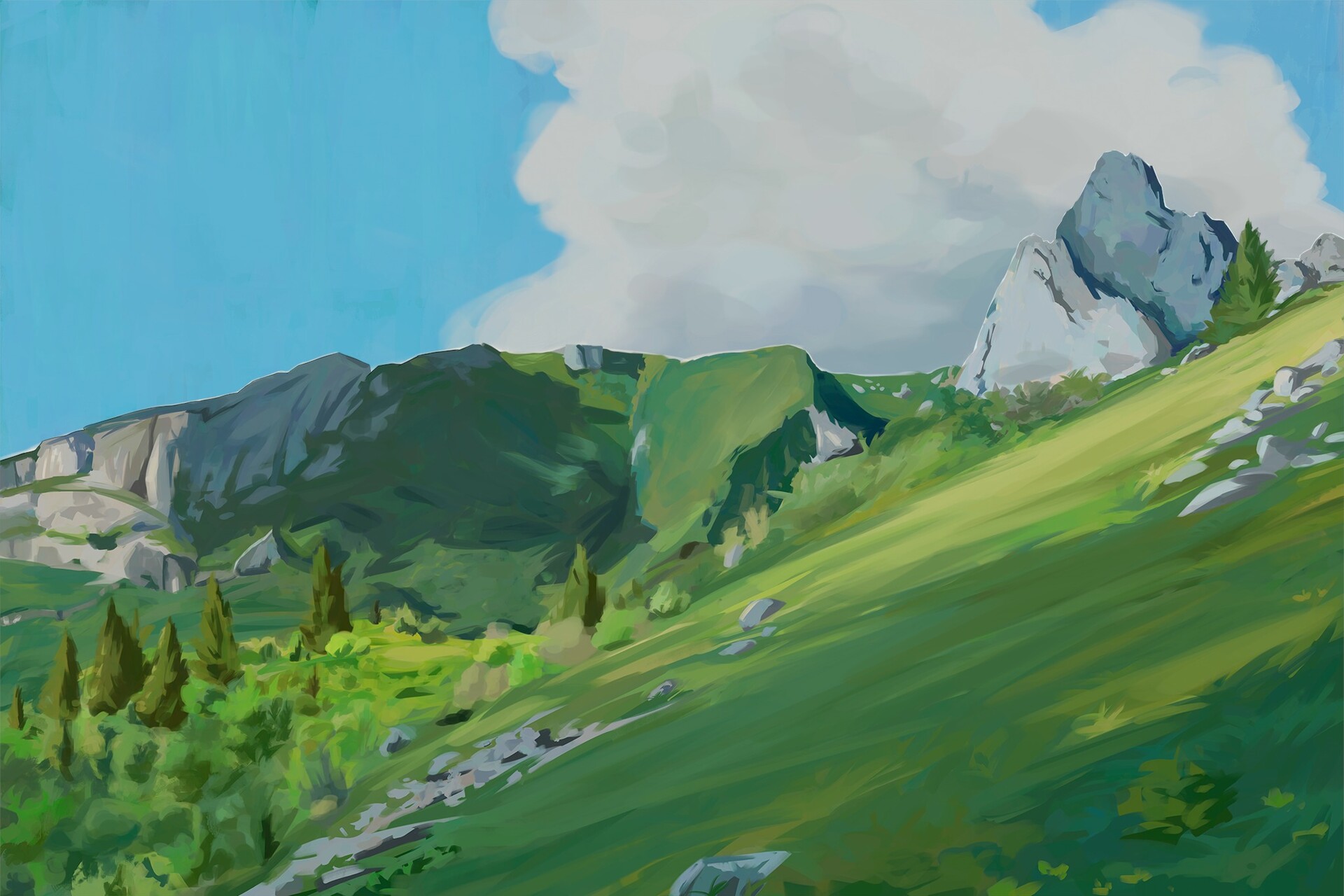 ArtStation - landscape