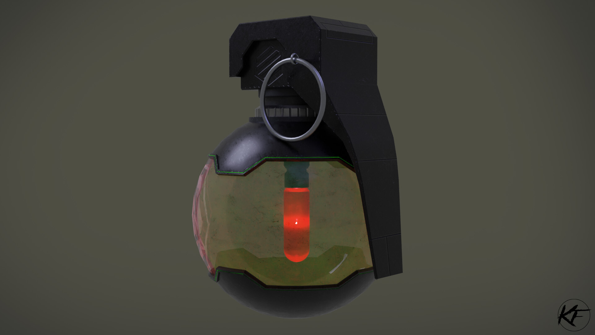 ArtStation - Toxic Gas Grenade