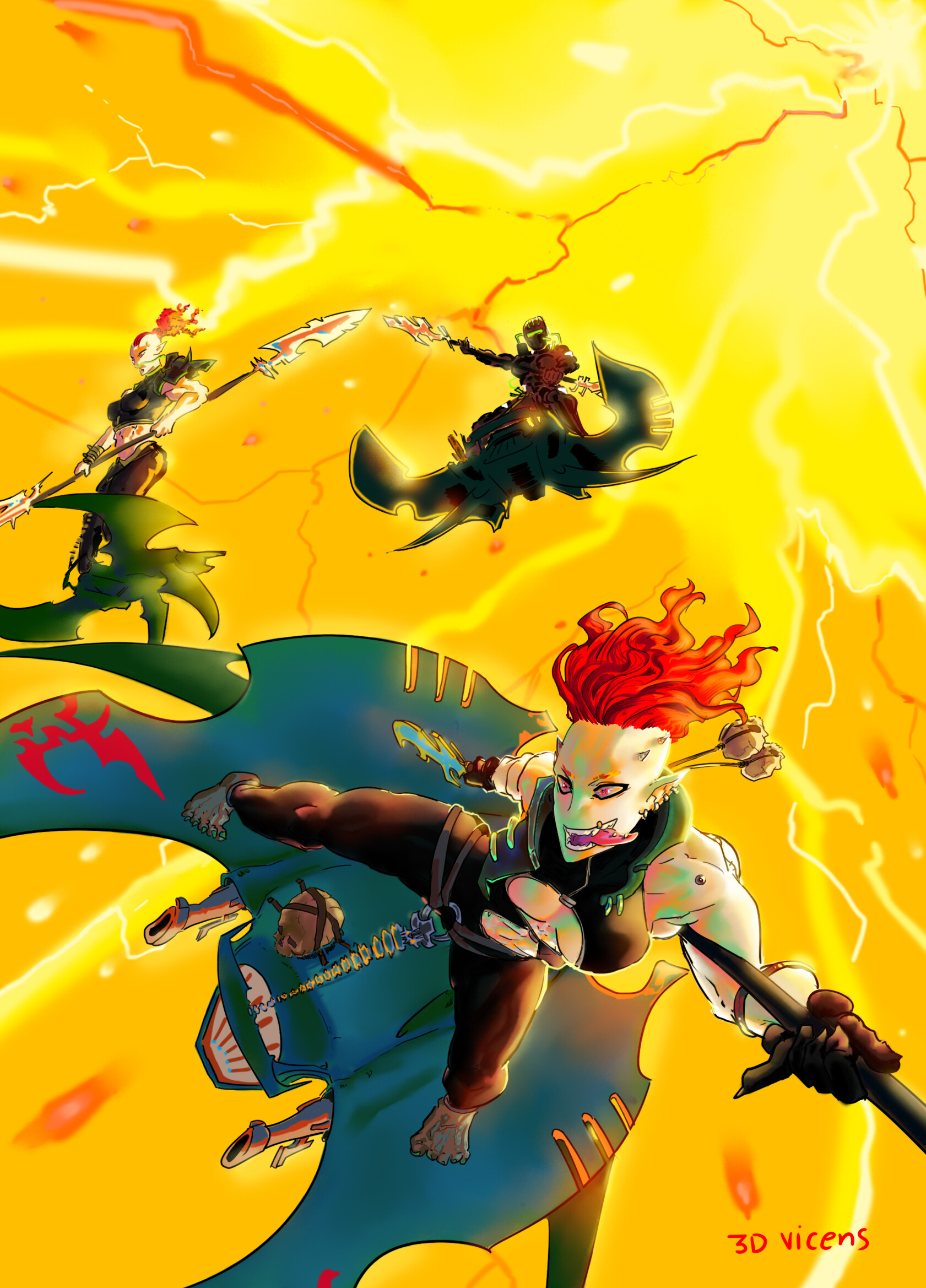 ArtStation - Hellions hunting