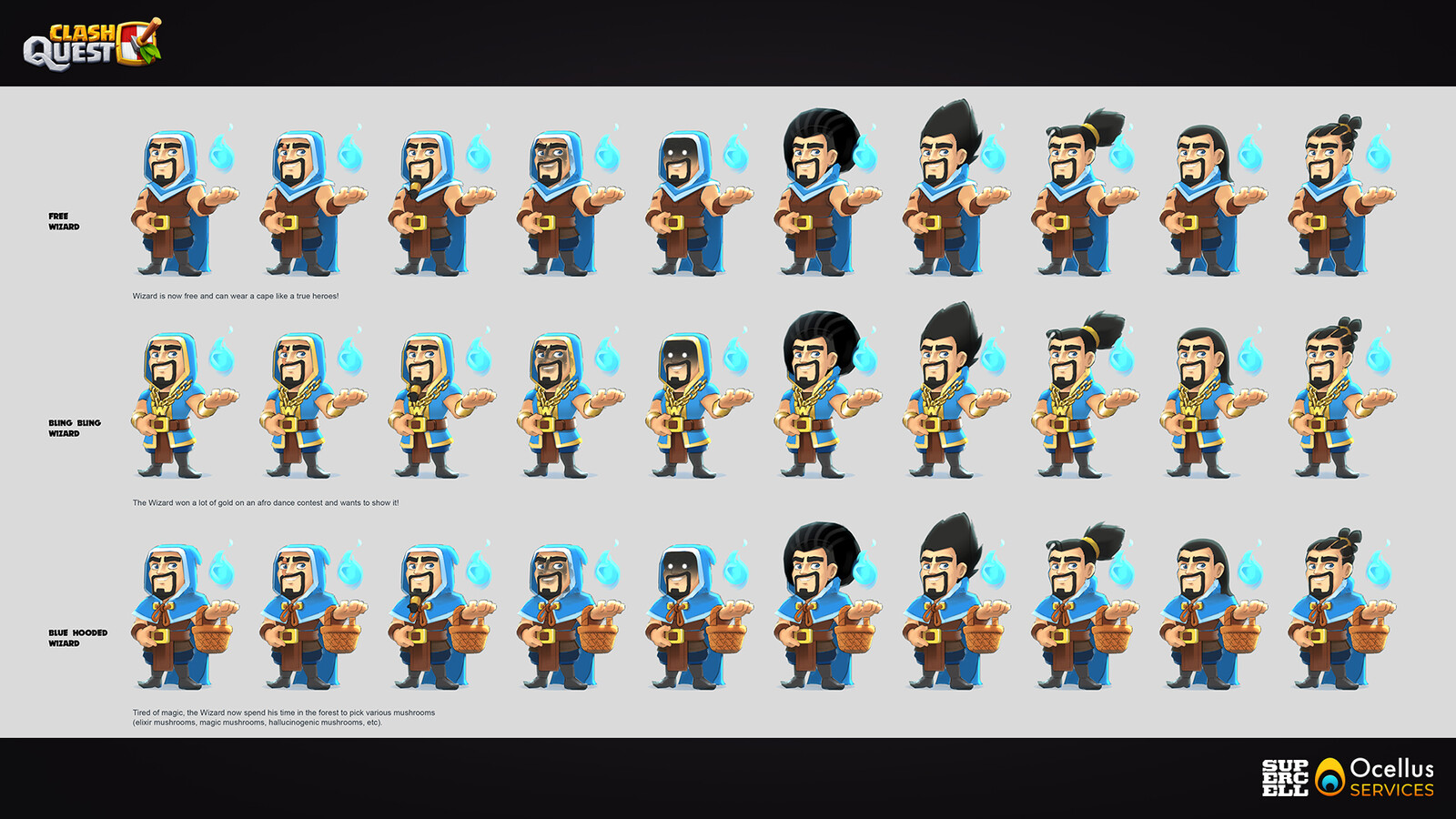 Ocellus - SERVICES - Clash Quest - Wizard