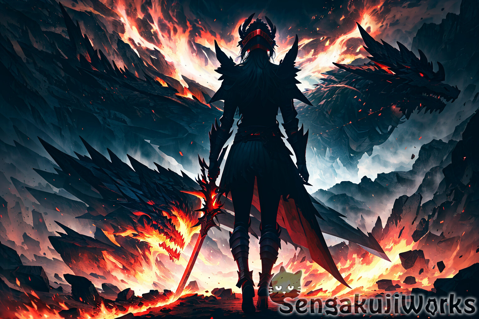 ArtStation - Fiery Dragon