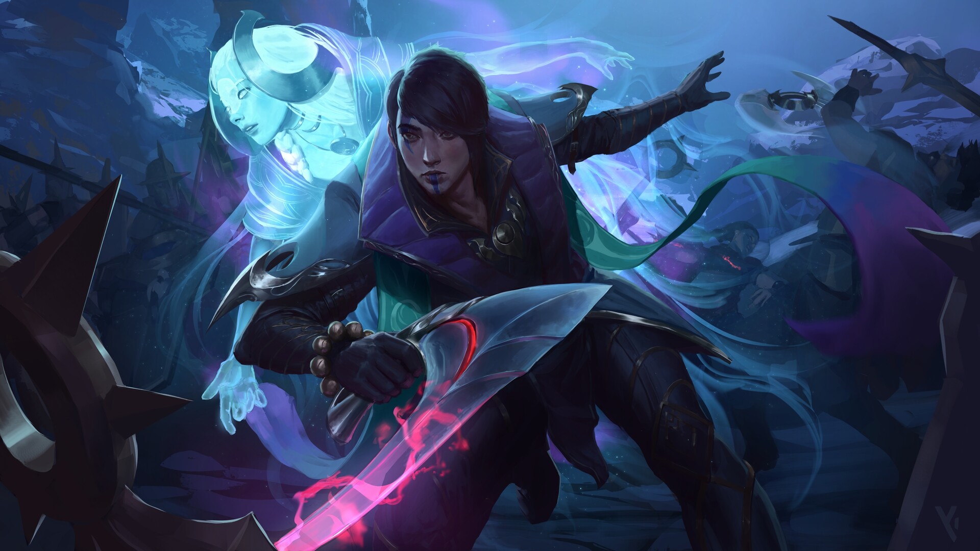 ArtStation - Aphelios Fan Art