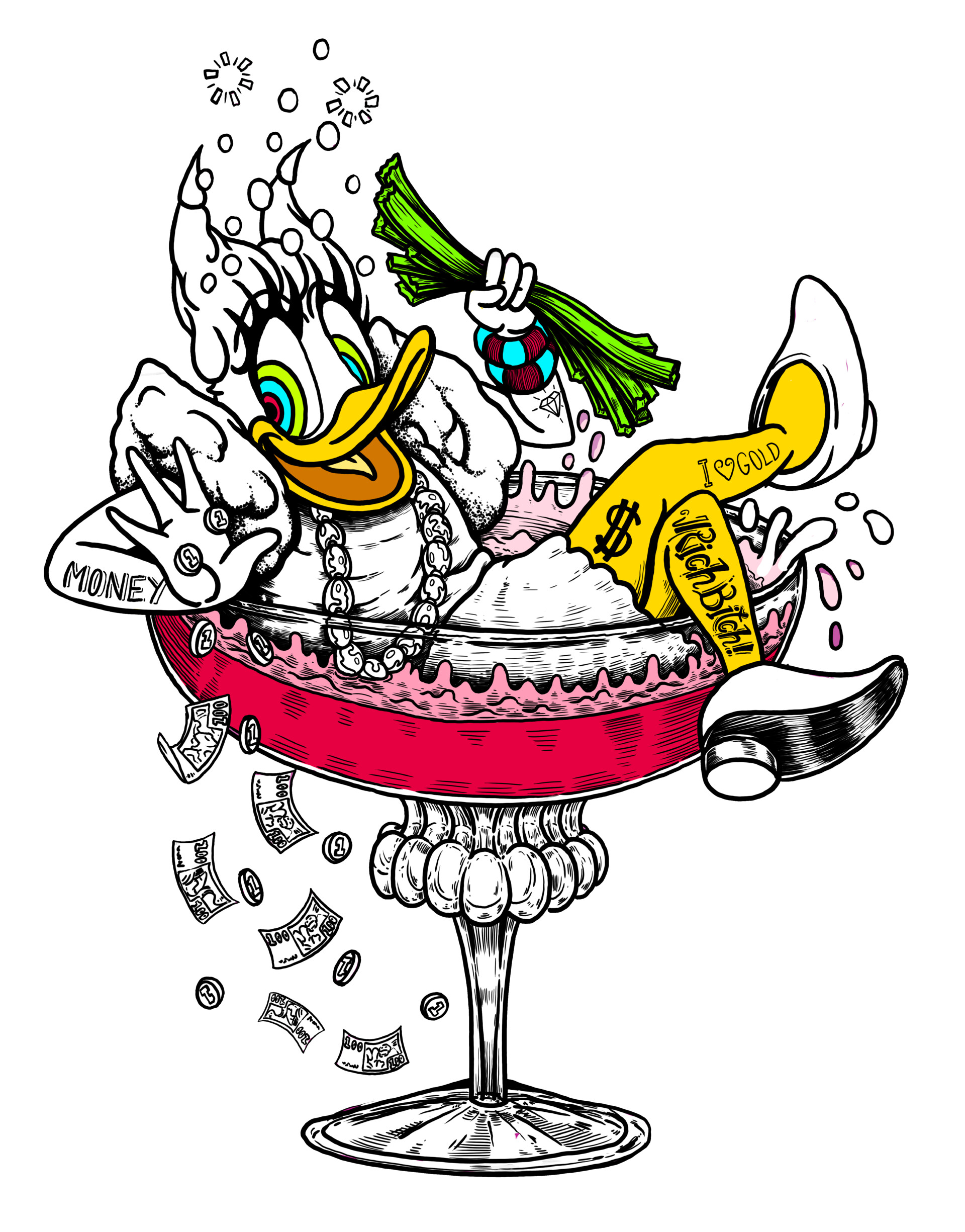 ArtStation - Daisy Duck, the Biatch