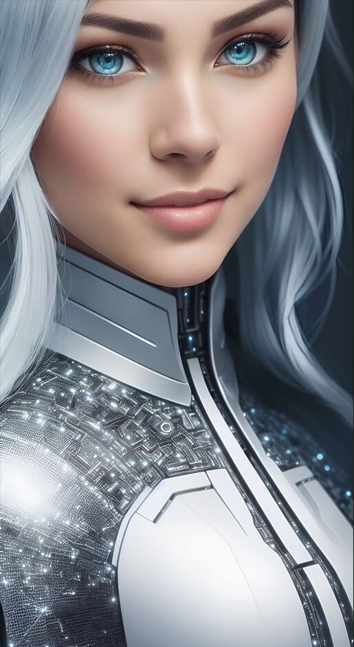 ArtStation - Zeudy Miss Blue Galaxy