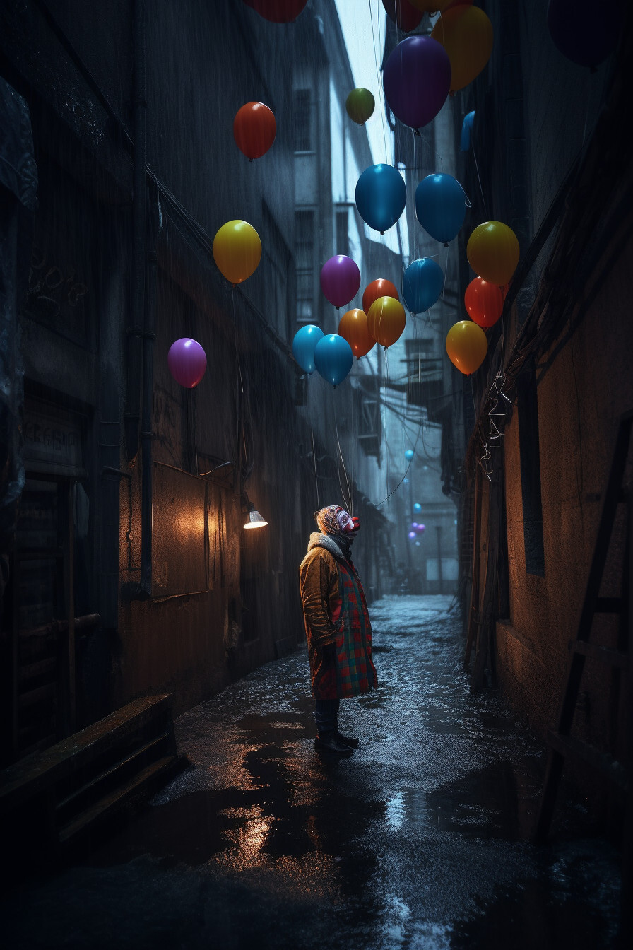 ArtStation - Lonely Clown