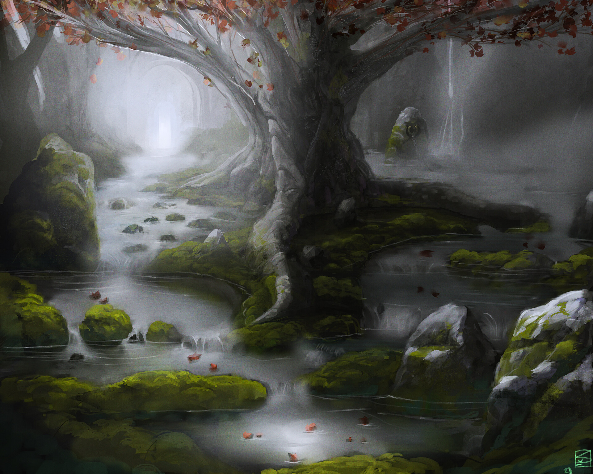 ArtStation - Sacred Grove