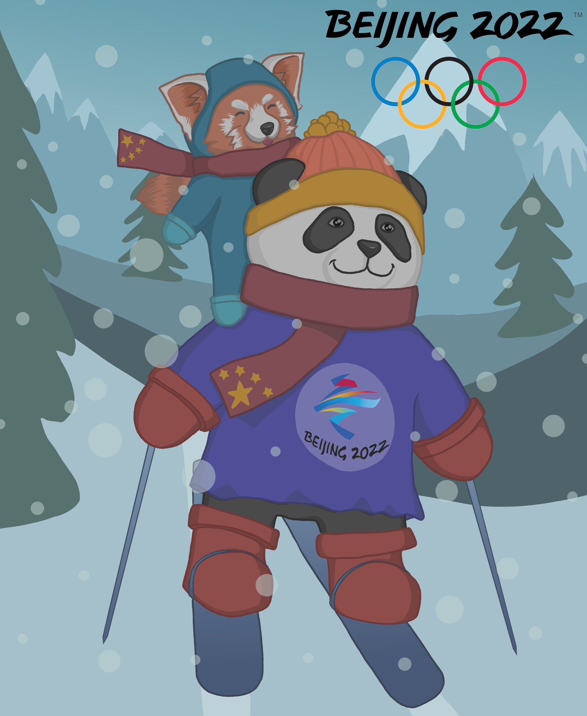 ArtStation - Beijing Olympics - 2022 Character Project